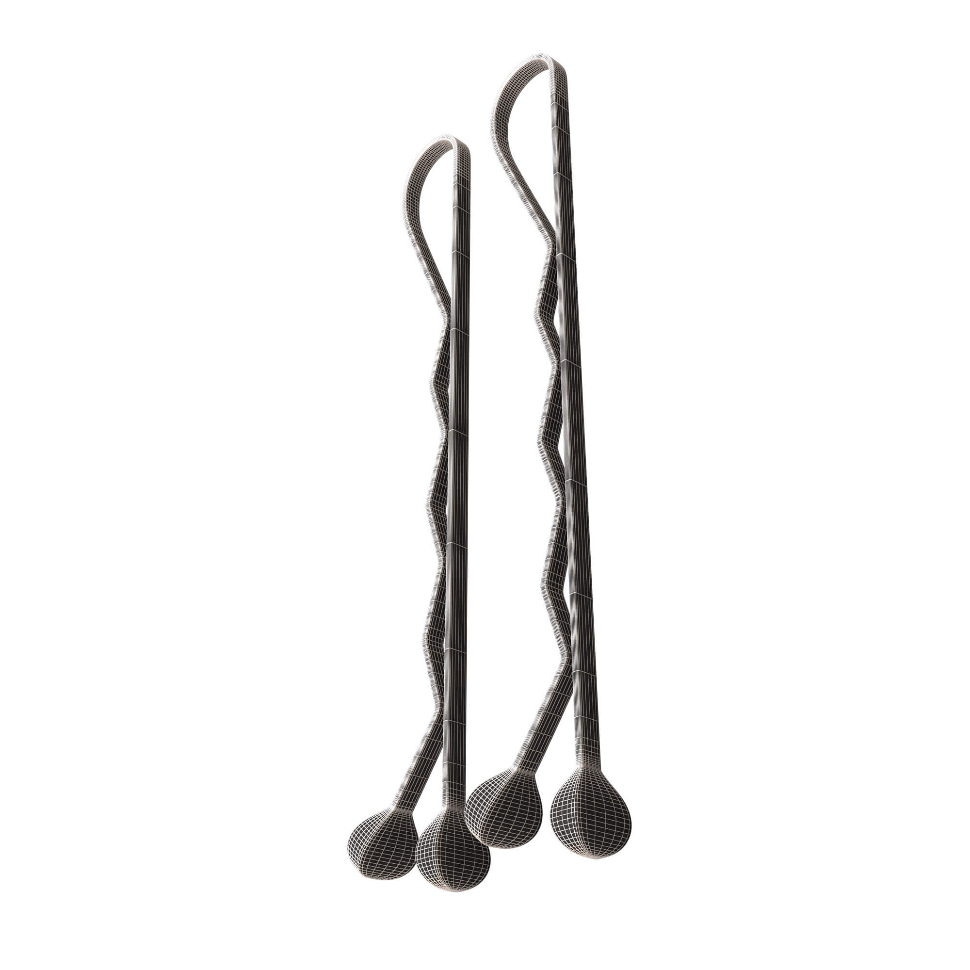Hairpin Set - 3D Model by KhaganFX