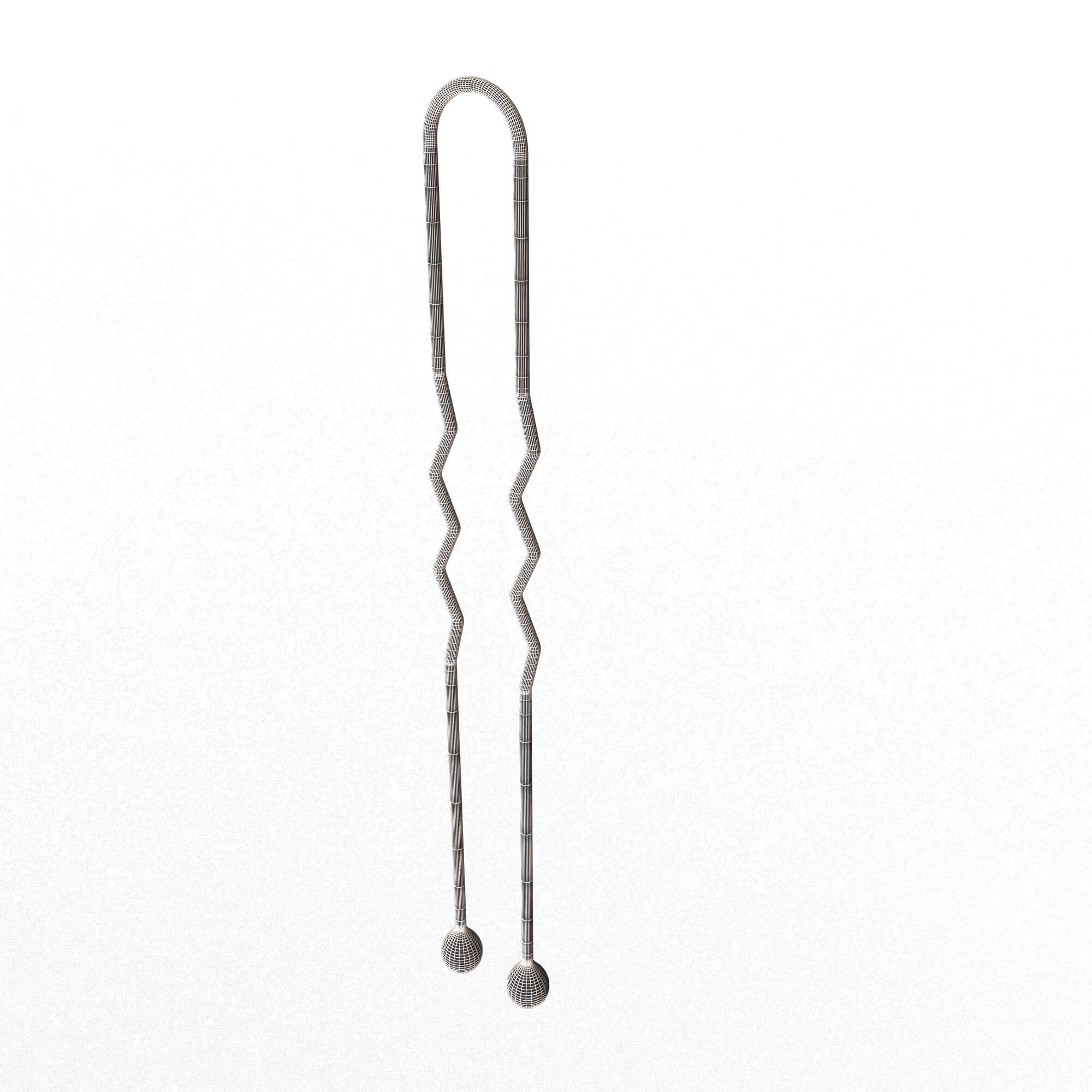 Hairpin Set - 3D Model by KhaganFX