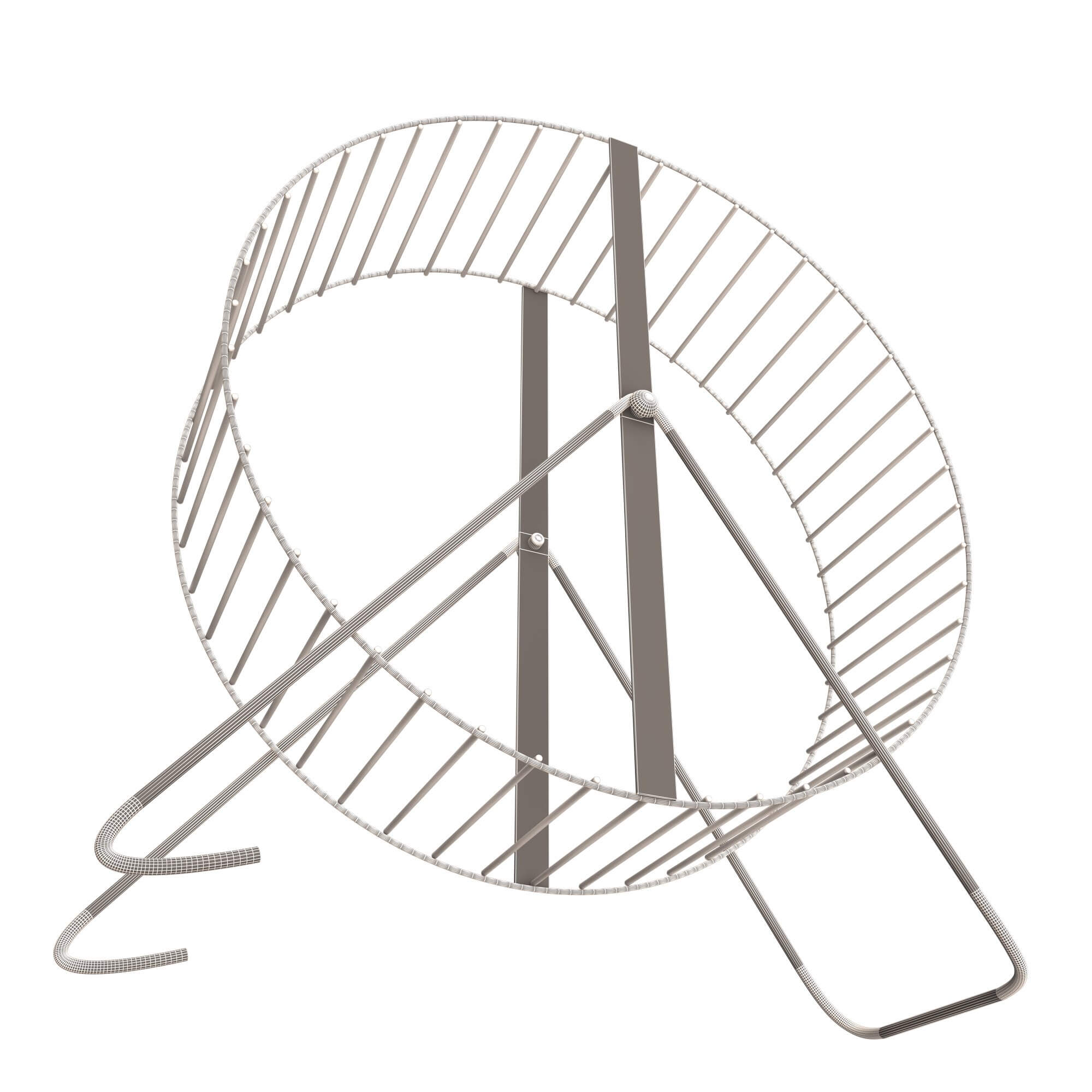 Hamster Wheel - 3D Model by KhaganFX