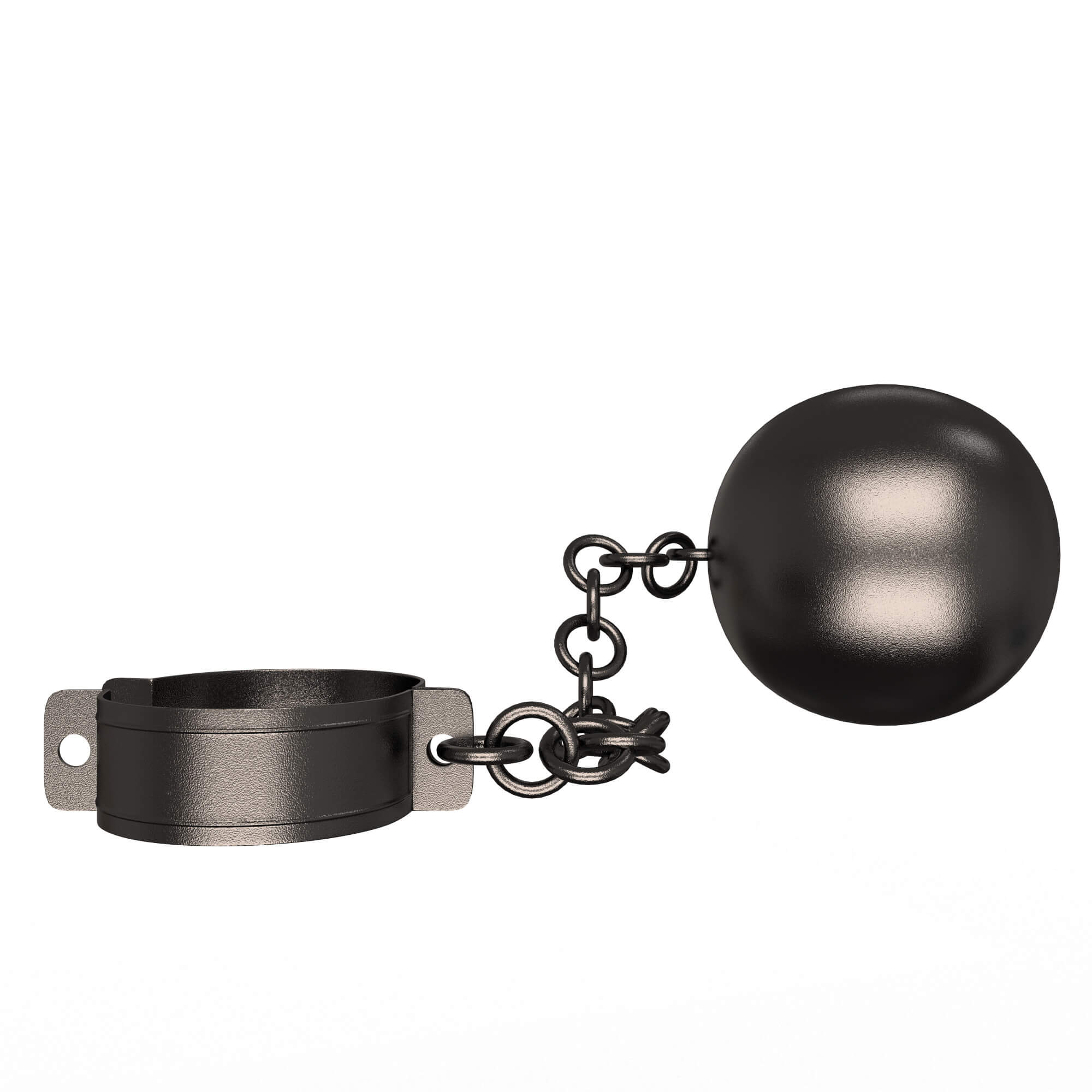 Ball and Chain - 3D Model by KhaganFX