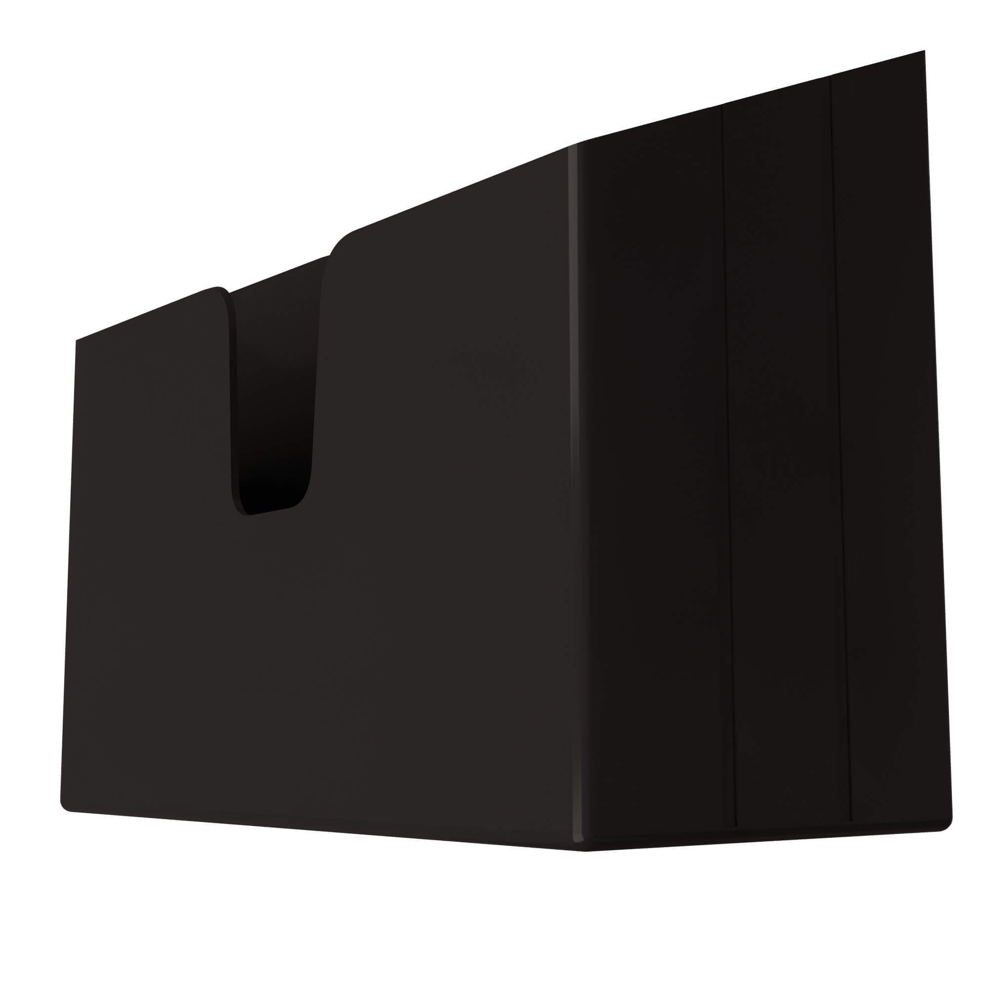 Horizontal Folder Organizer Black 02 - 3D Model by KhaganFX