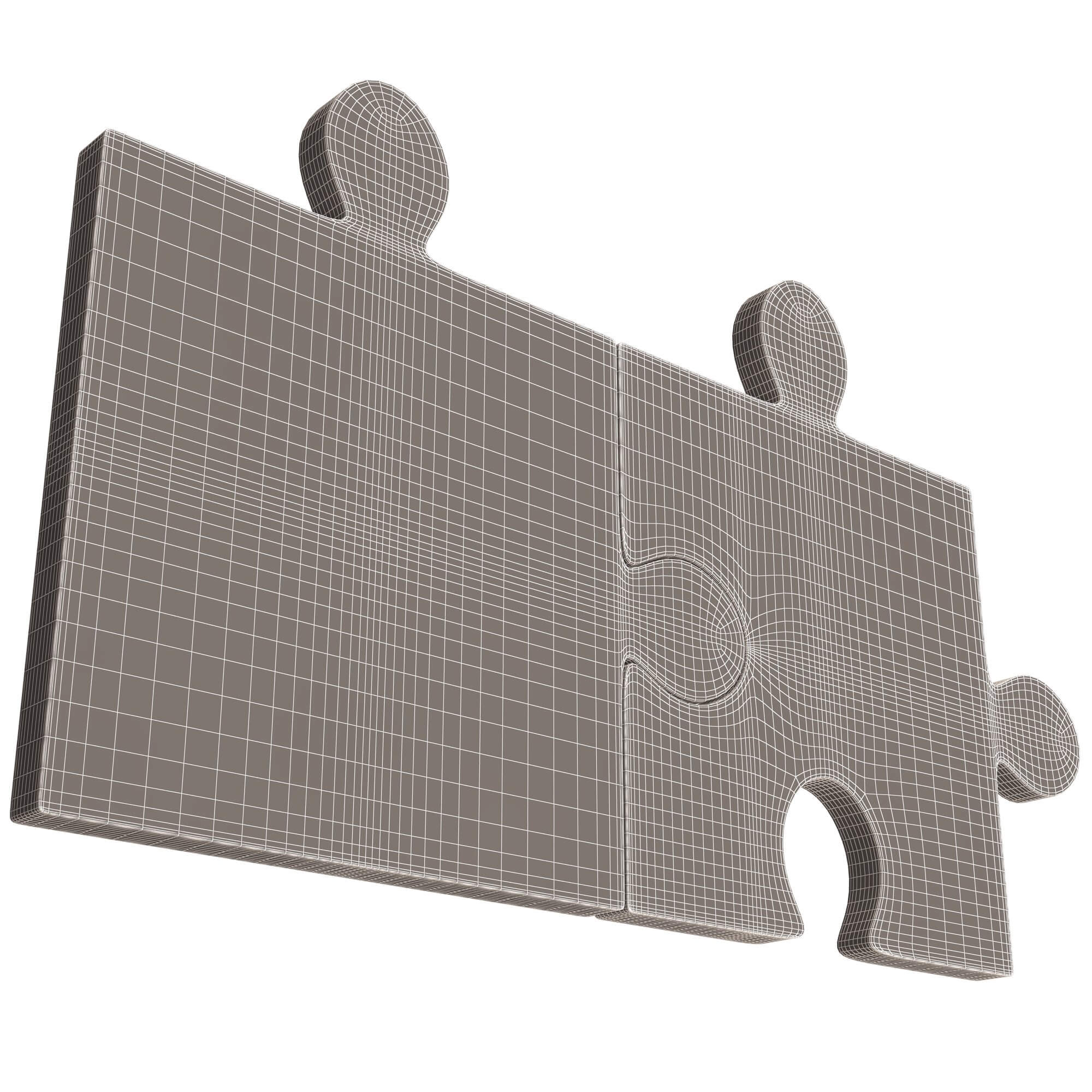 Jigsaw Puzzle 04 - 3D Model by KhaganFX