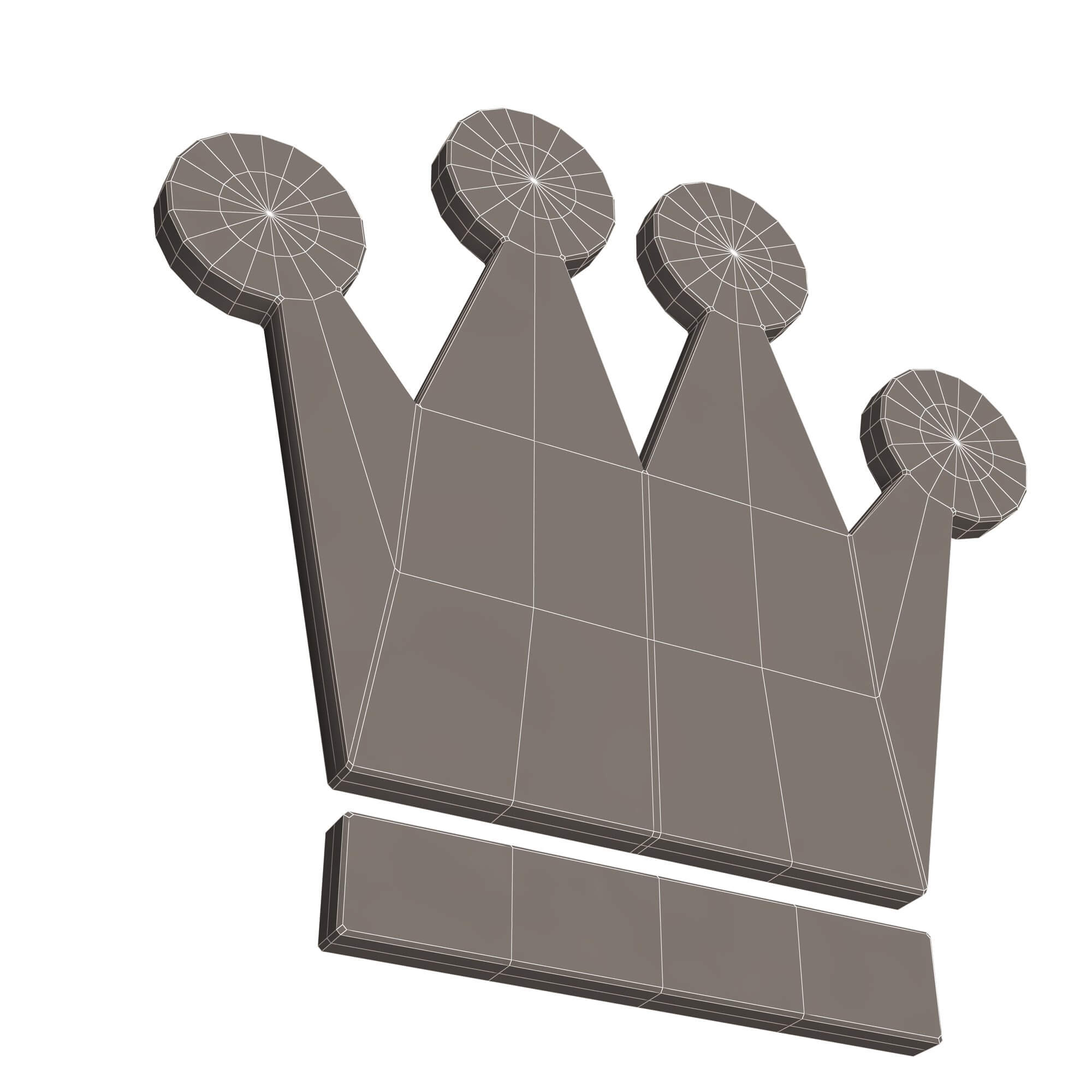 King Crown - Free 3D Model by KhaganFX