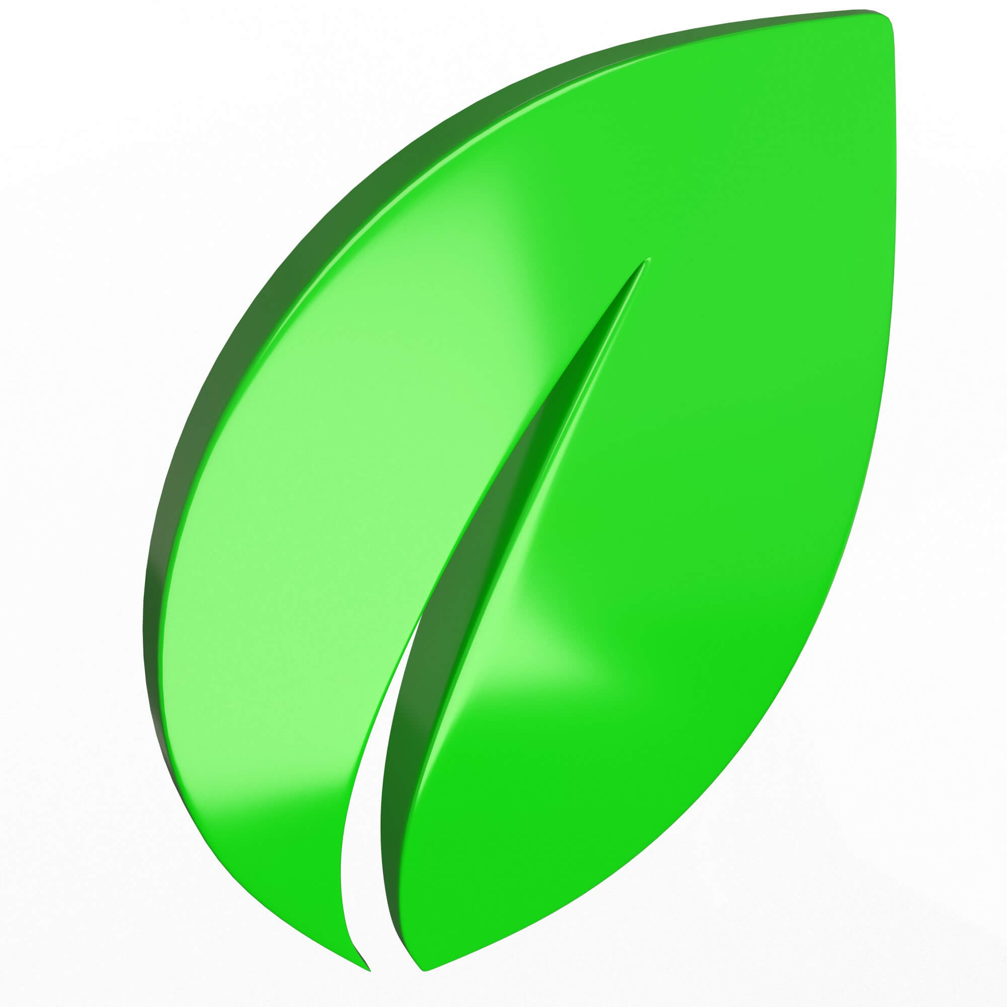 Leaf Symbol - 3D Model by KhaganFX