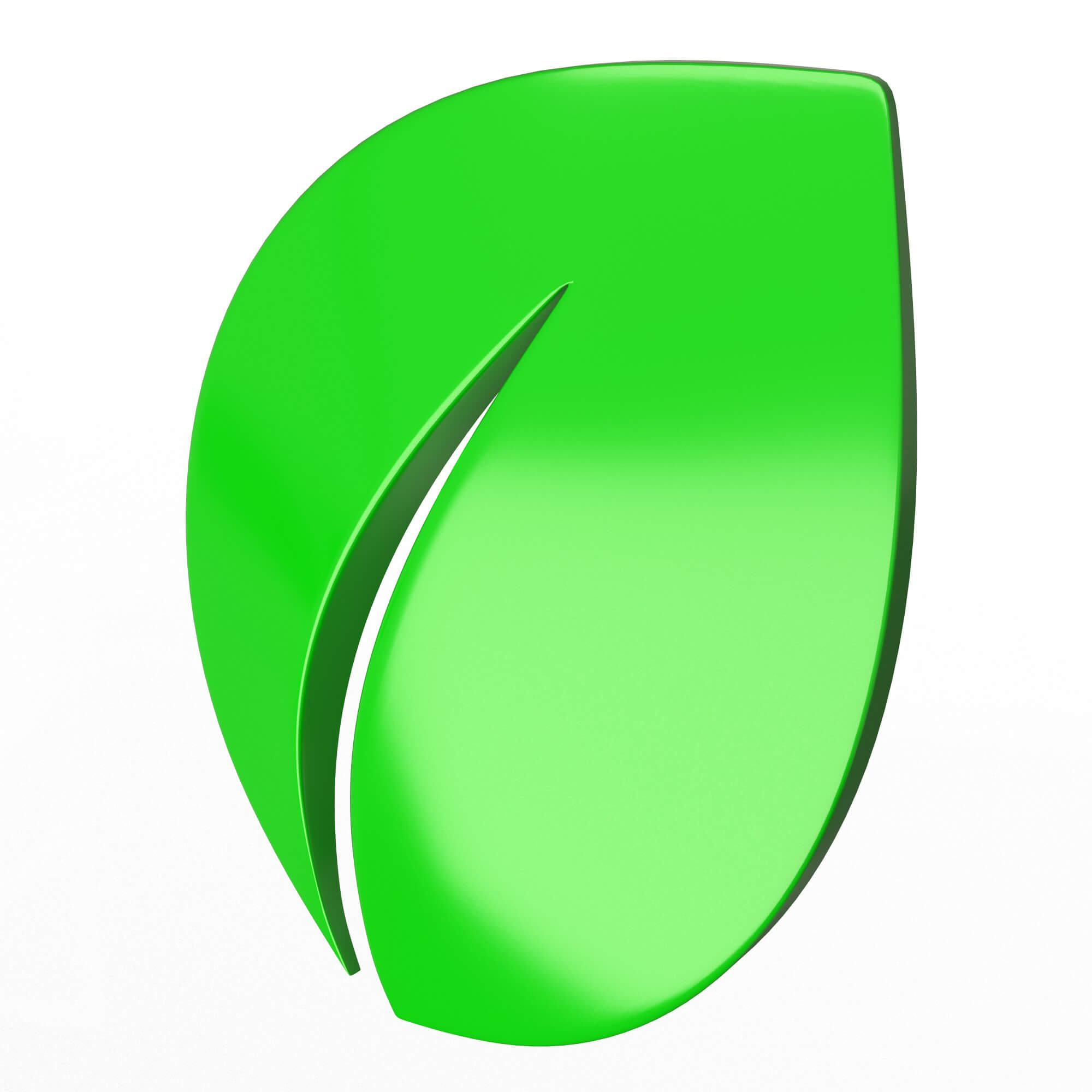 Leaf Symbol - 3D Model by KhaganFX