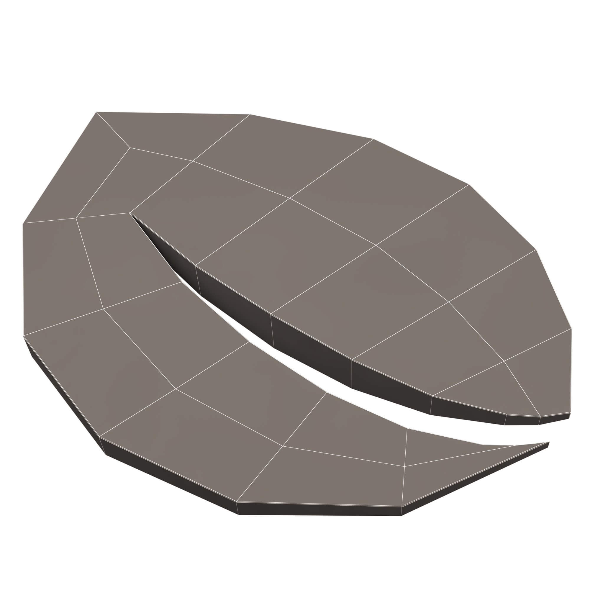 Leaf Symbol - 3D Model by KhaganFX