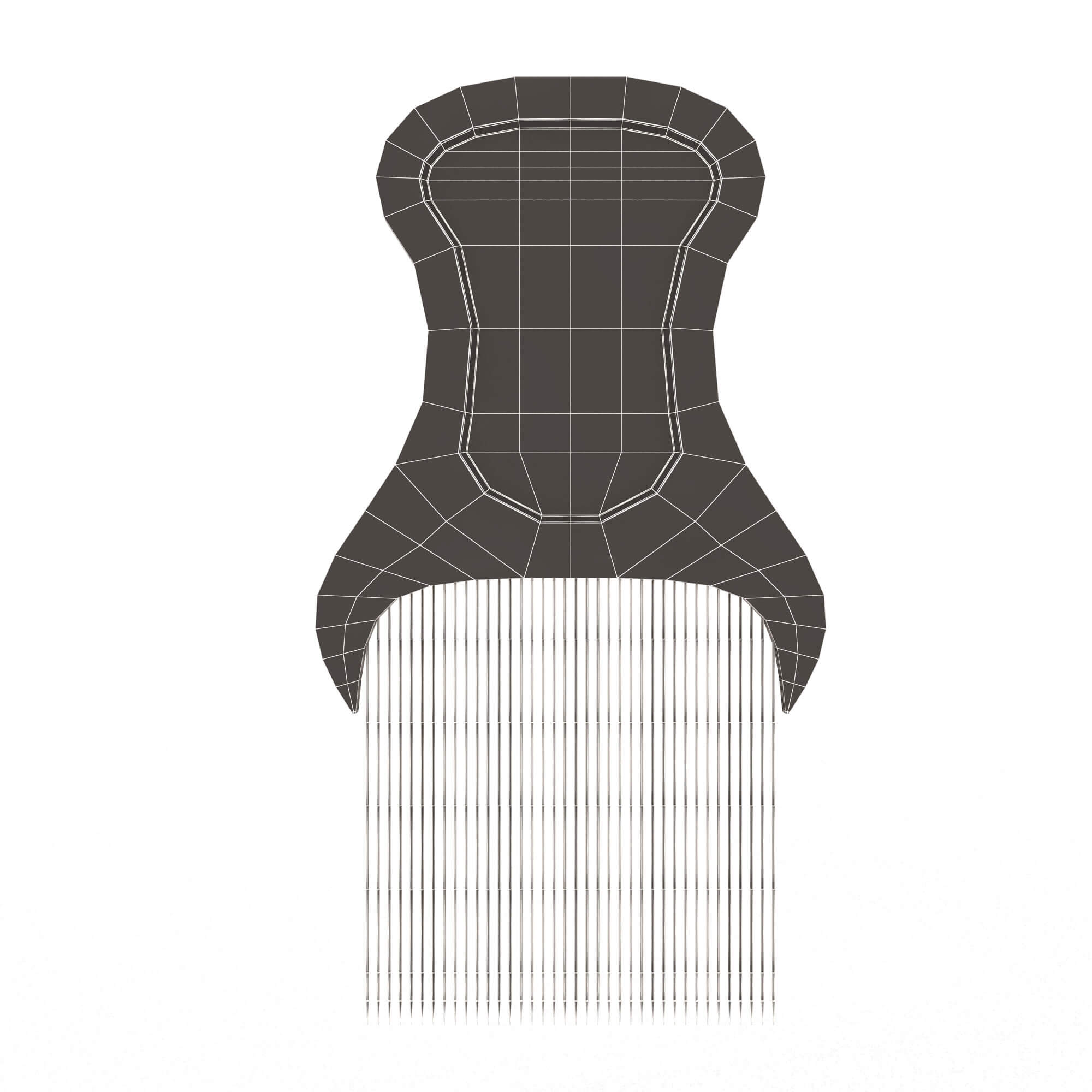Lice Comb - 3D Model by KhaganFX