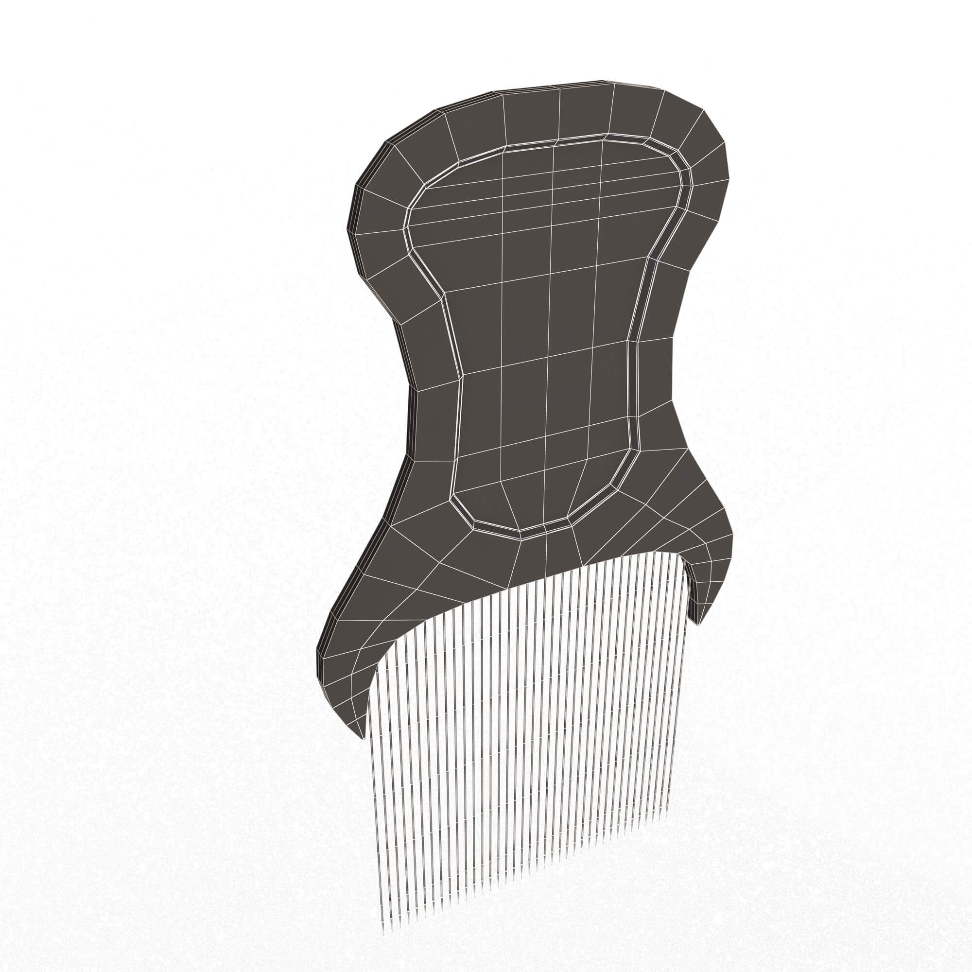 Lice Comb - 3D Model by KhaganFX