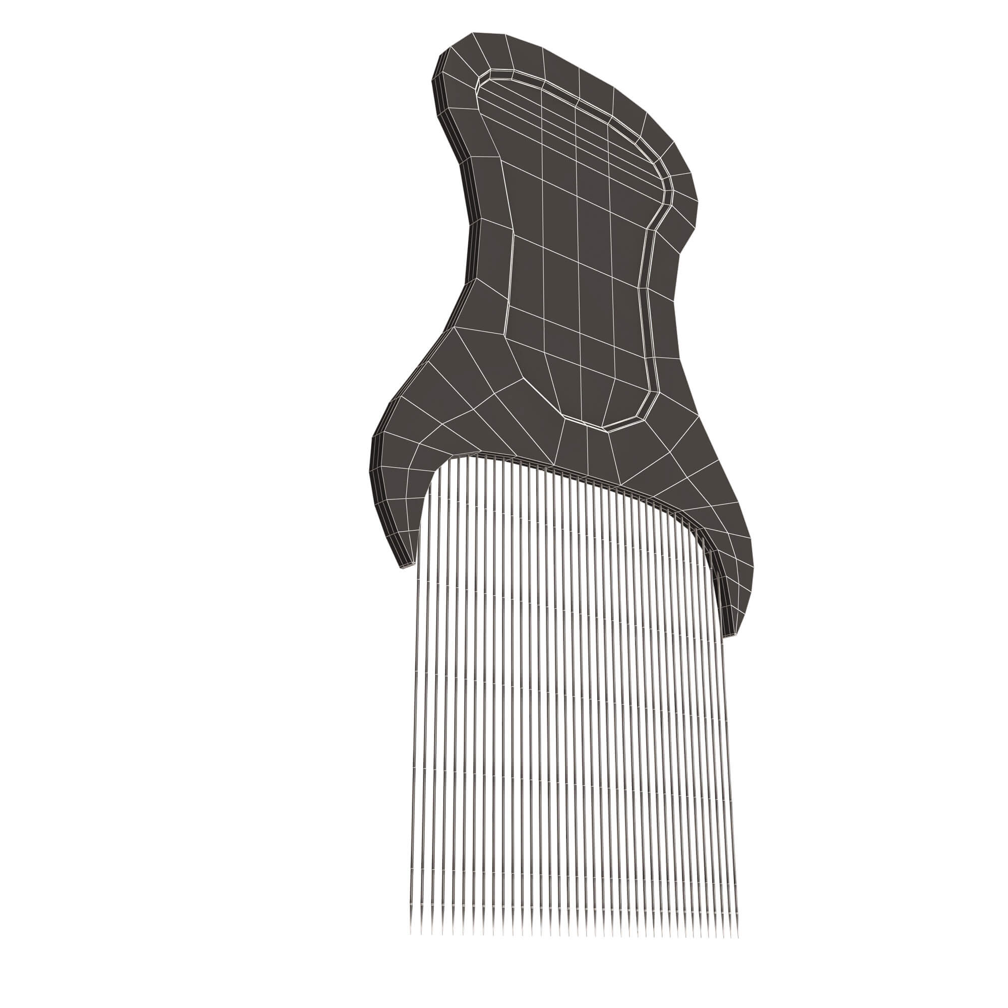 Lice Comb - 3D Model by KhaganFX