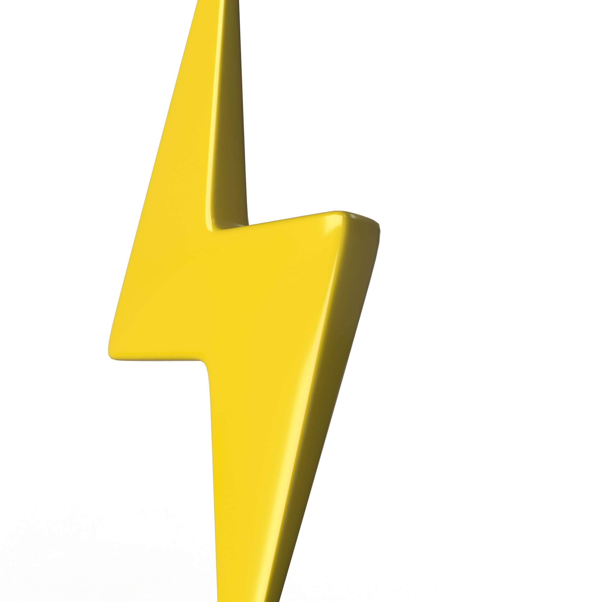 Lightning Symbol - 3D Model by KhaganFX