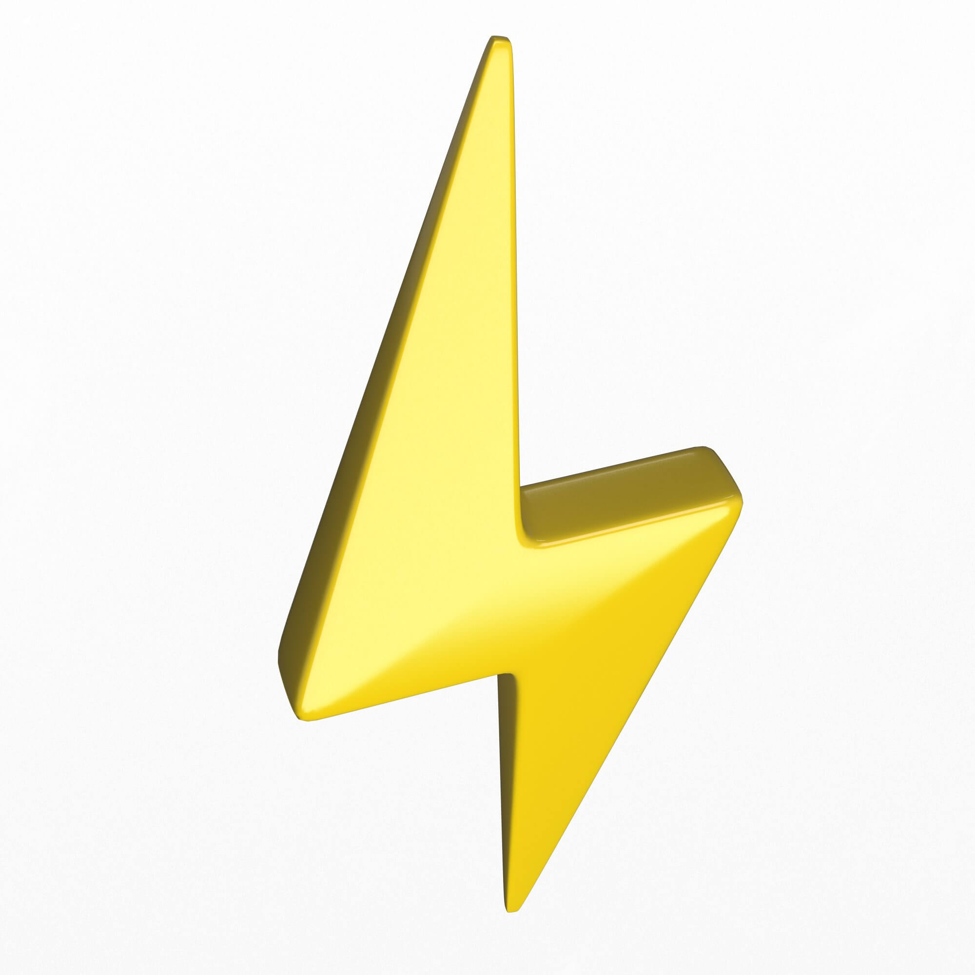 Lightning Symbol - 3D Model by KhaganFX