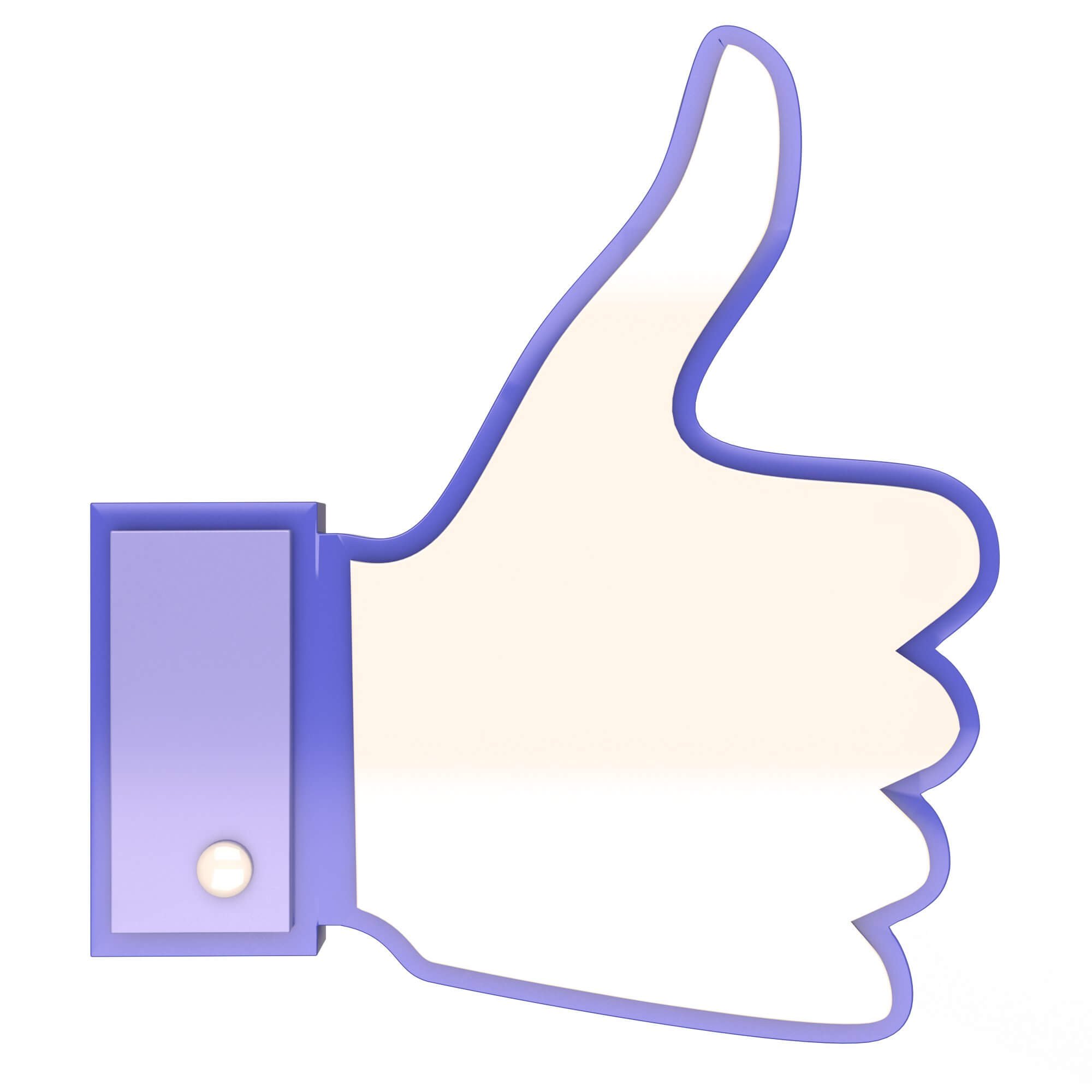 Like Icon - 3D Model by KhaganFX