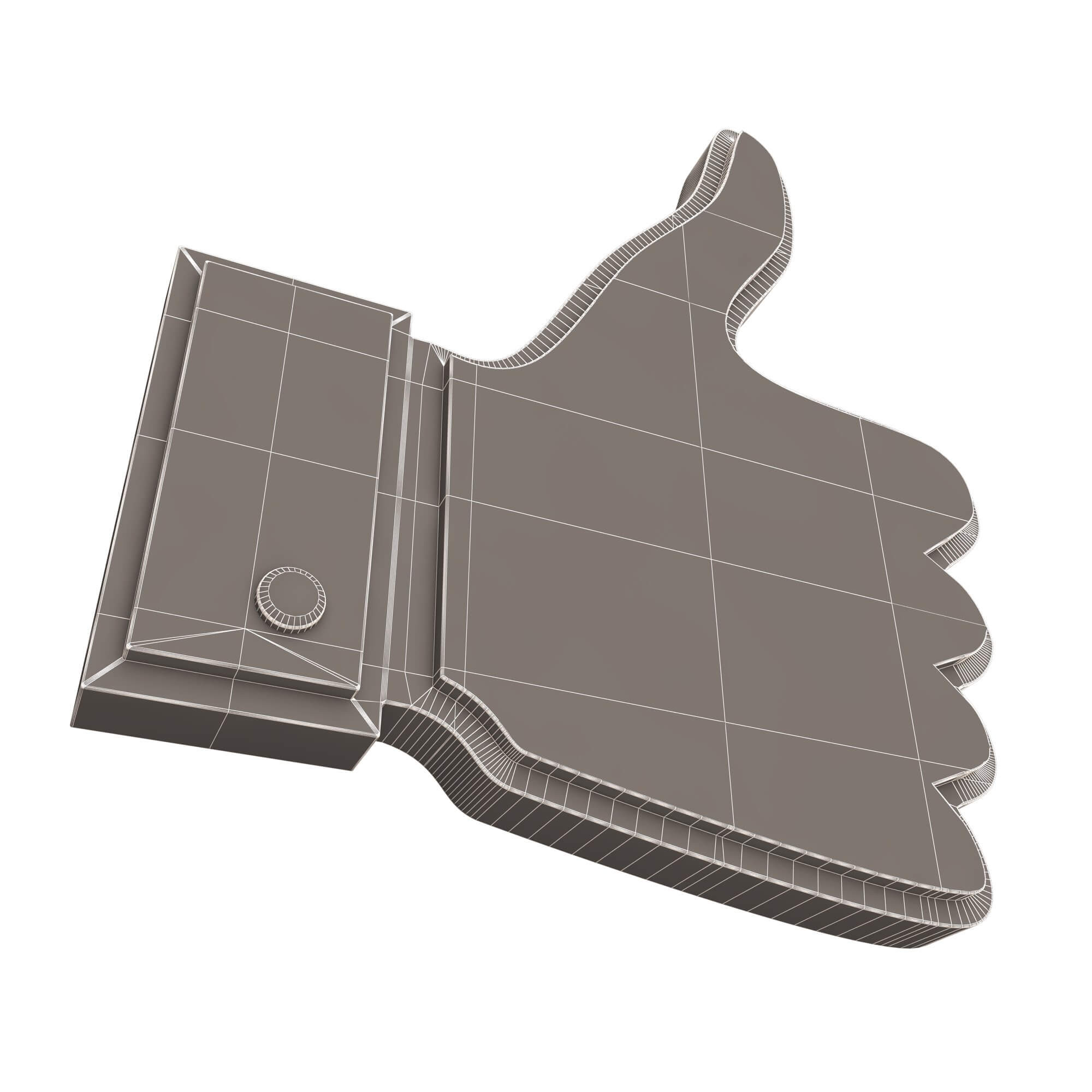 Like Icon - 3D Model by KhaganFX