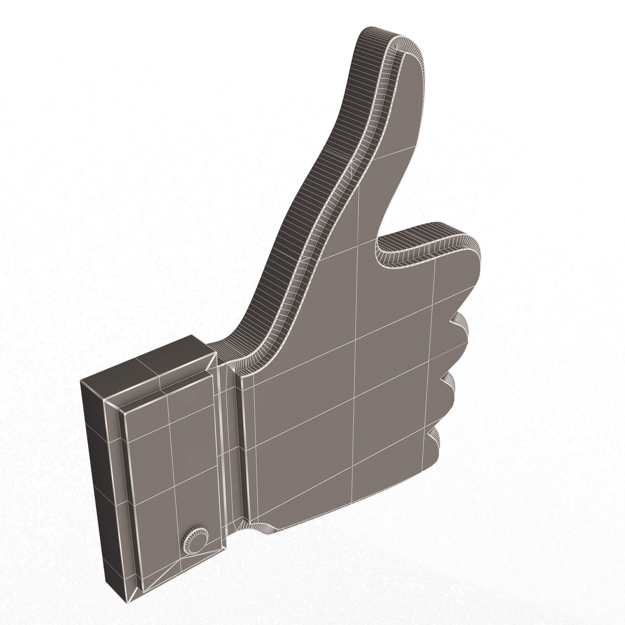 Like Icon - 3D Model by KhaganFX