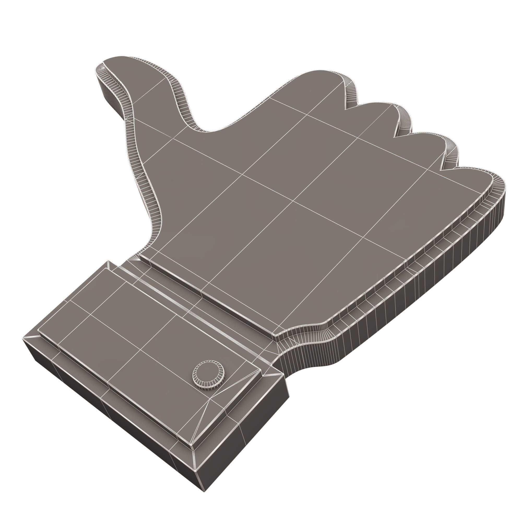 Like Icon - 3D Model by KhaganFX