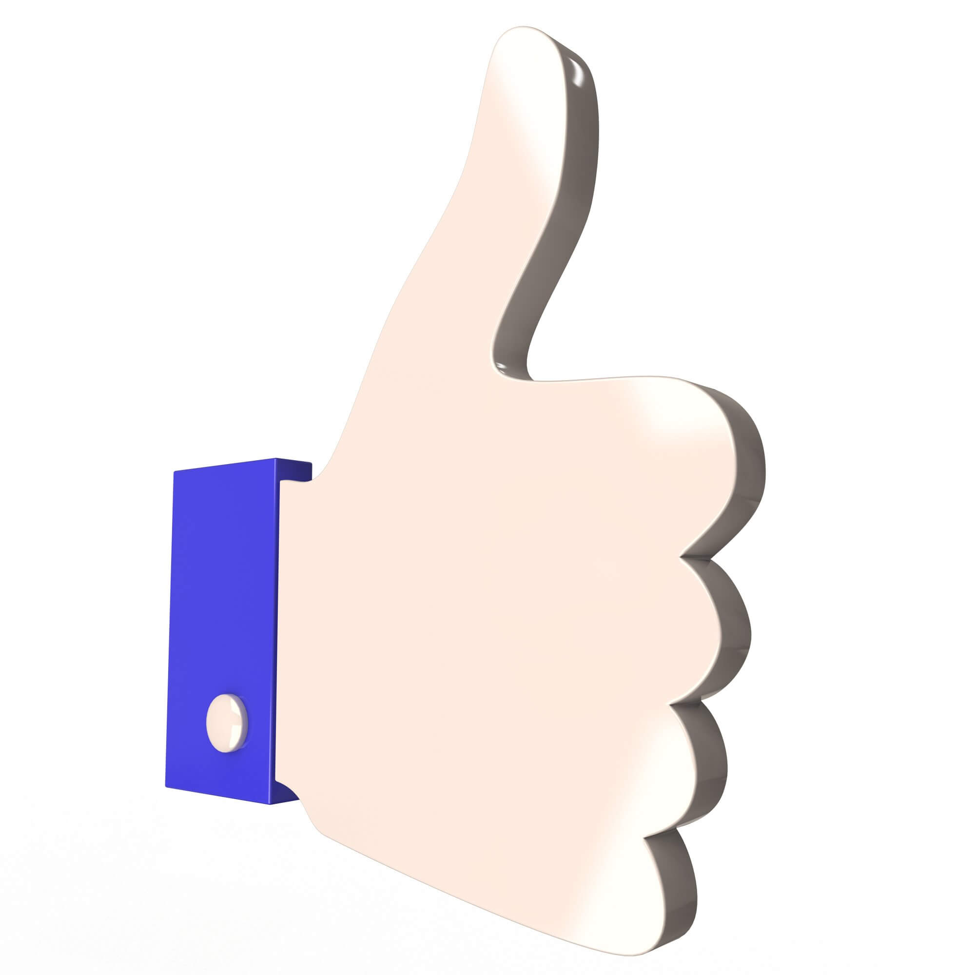 Like Symbol - 3D Model by KhaganFX