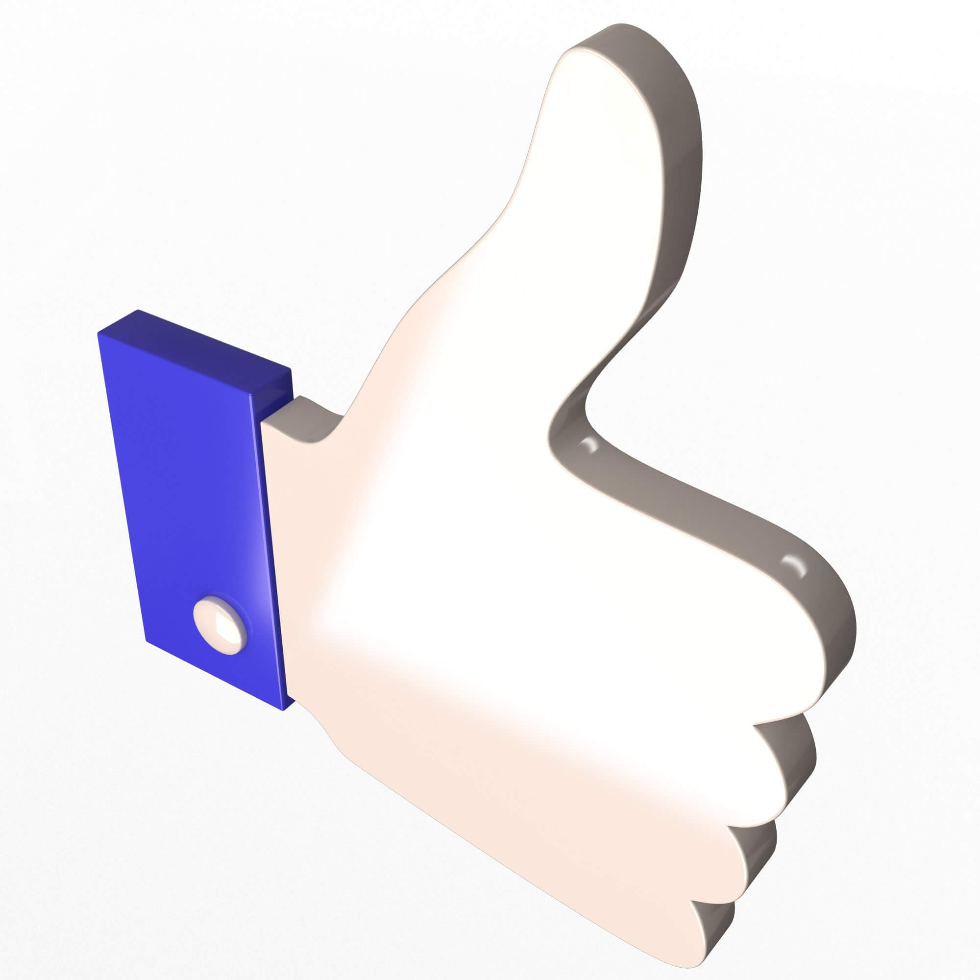 Like Symbol - 3D Model by KhaganFX
