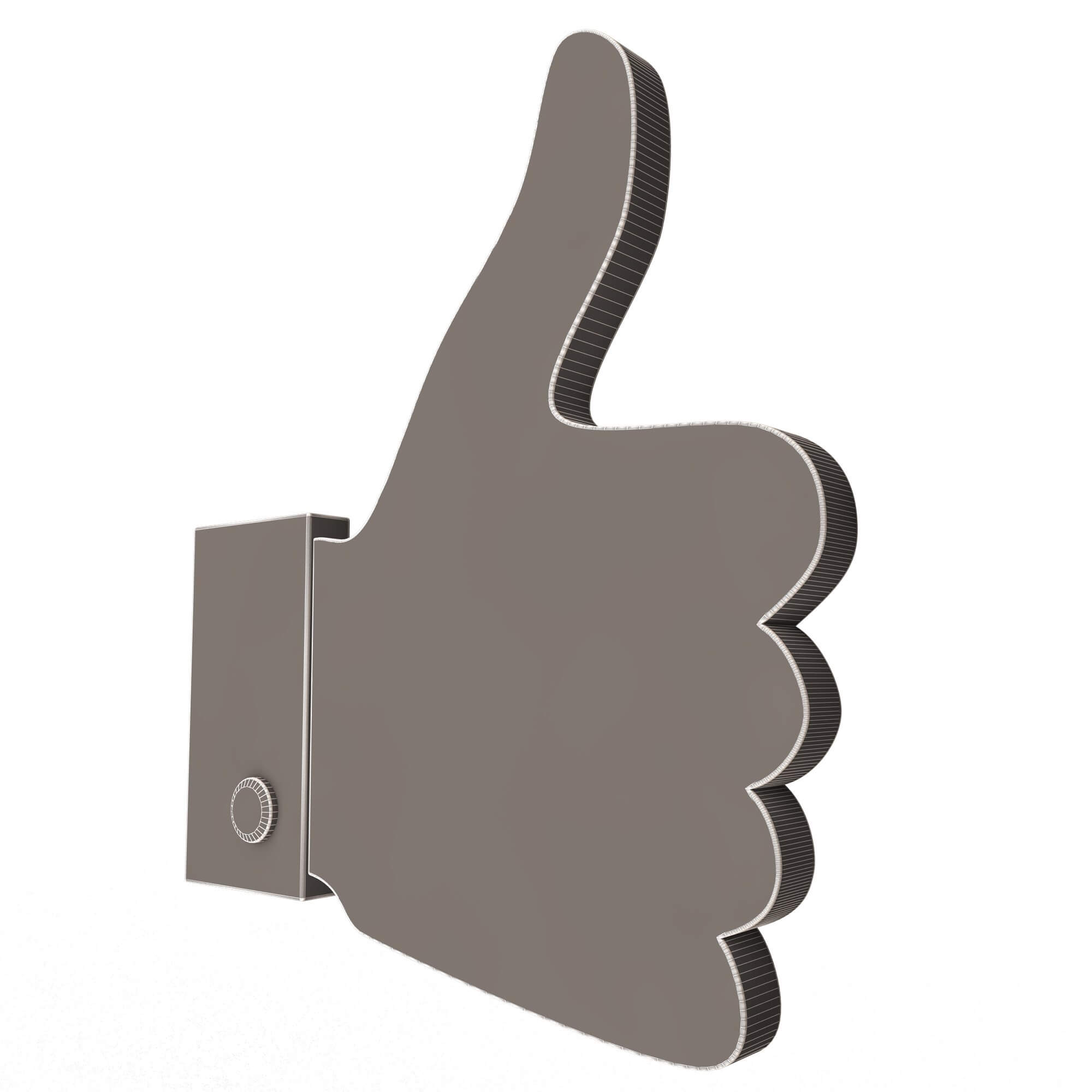 Like Symbol - 3D Model by KhaganFX