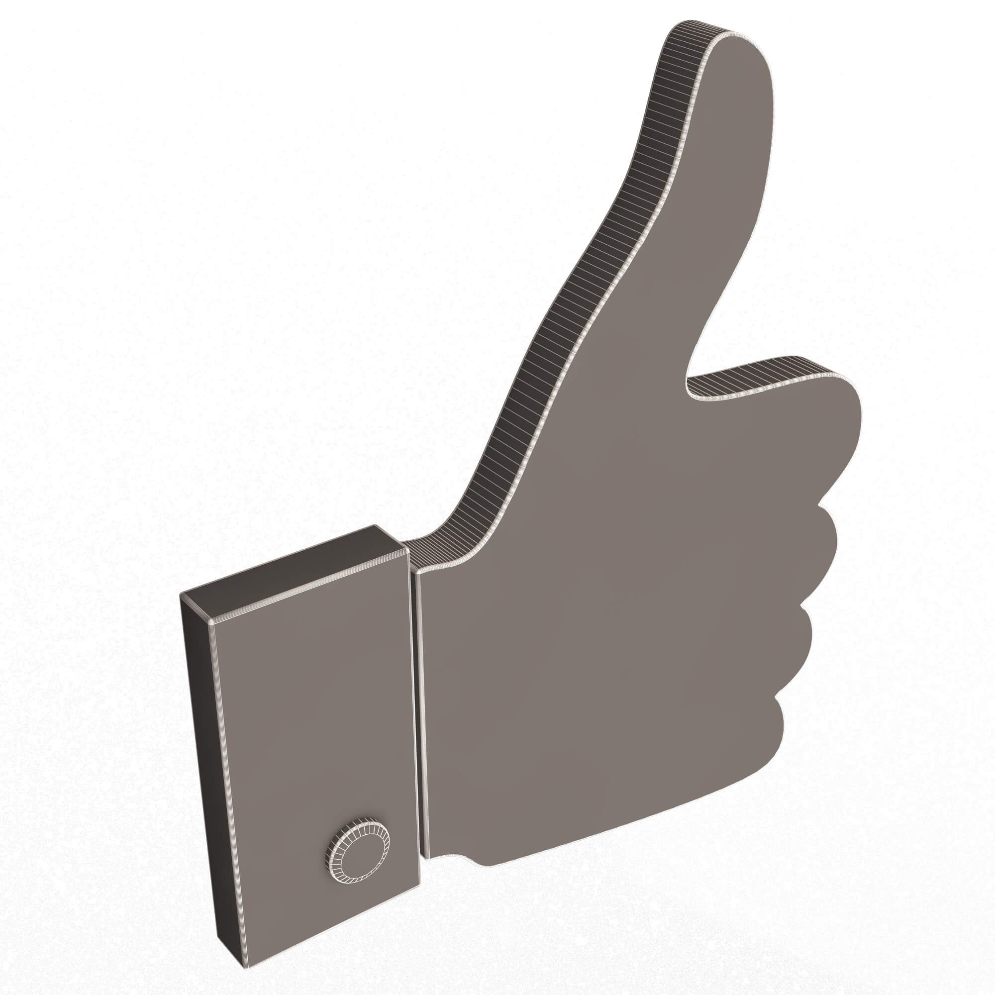 Like Symbol - 3D Model by KhaganFX