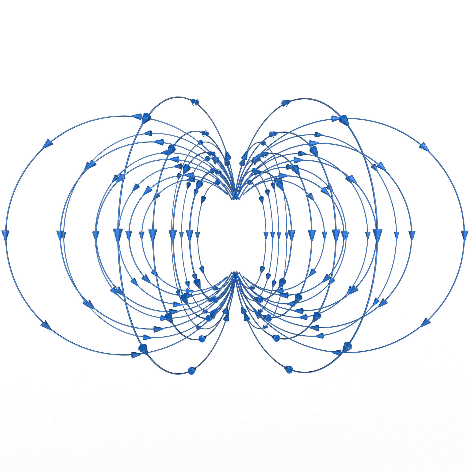 Magnetic Field - 3D Model by KhaganFX