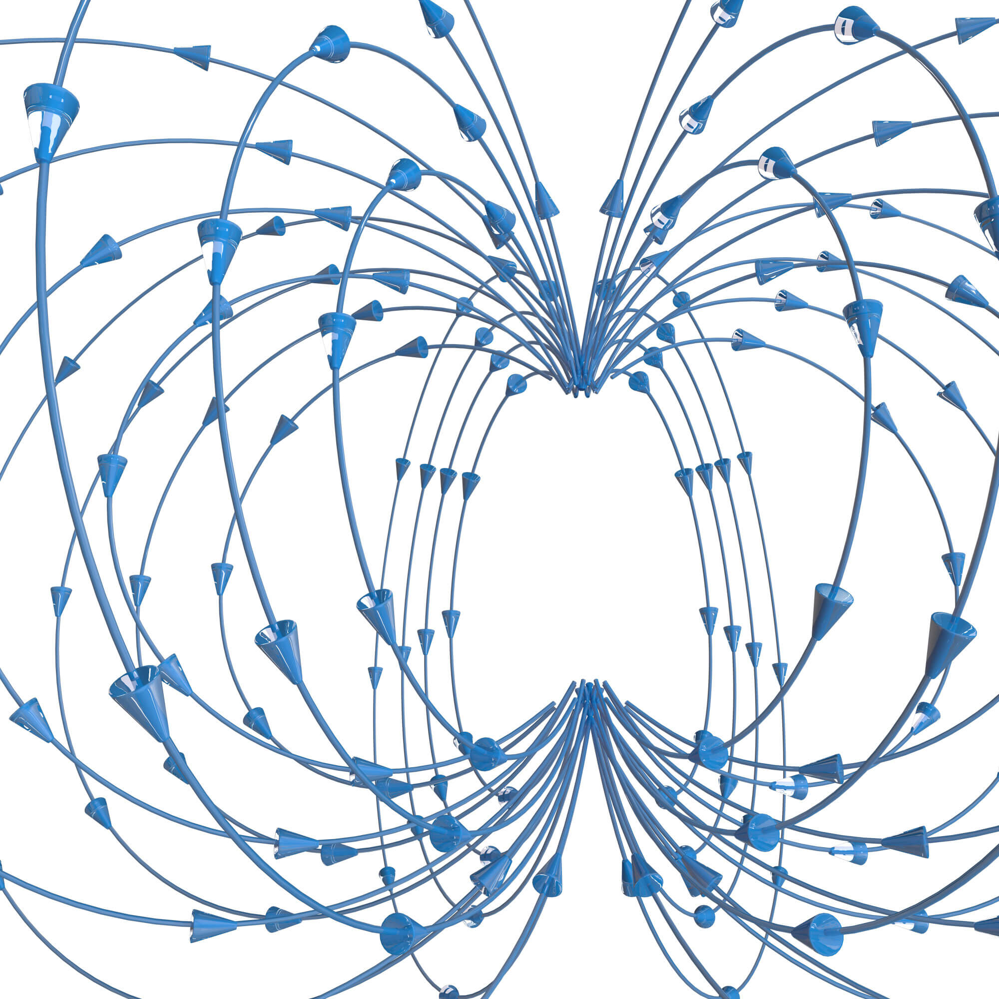 Magnetic Field - 3D Model by KhaganFX