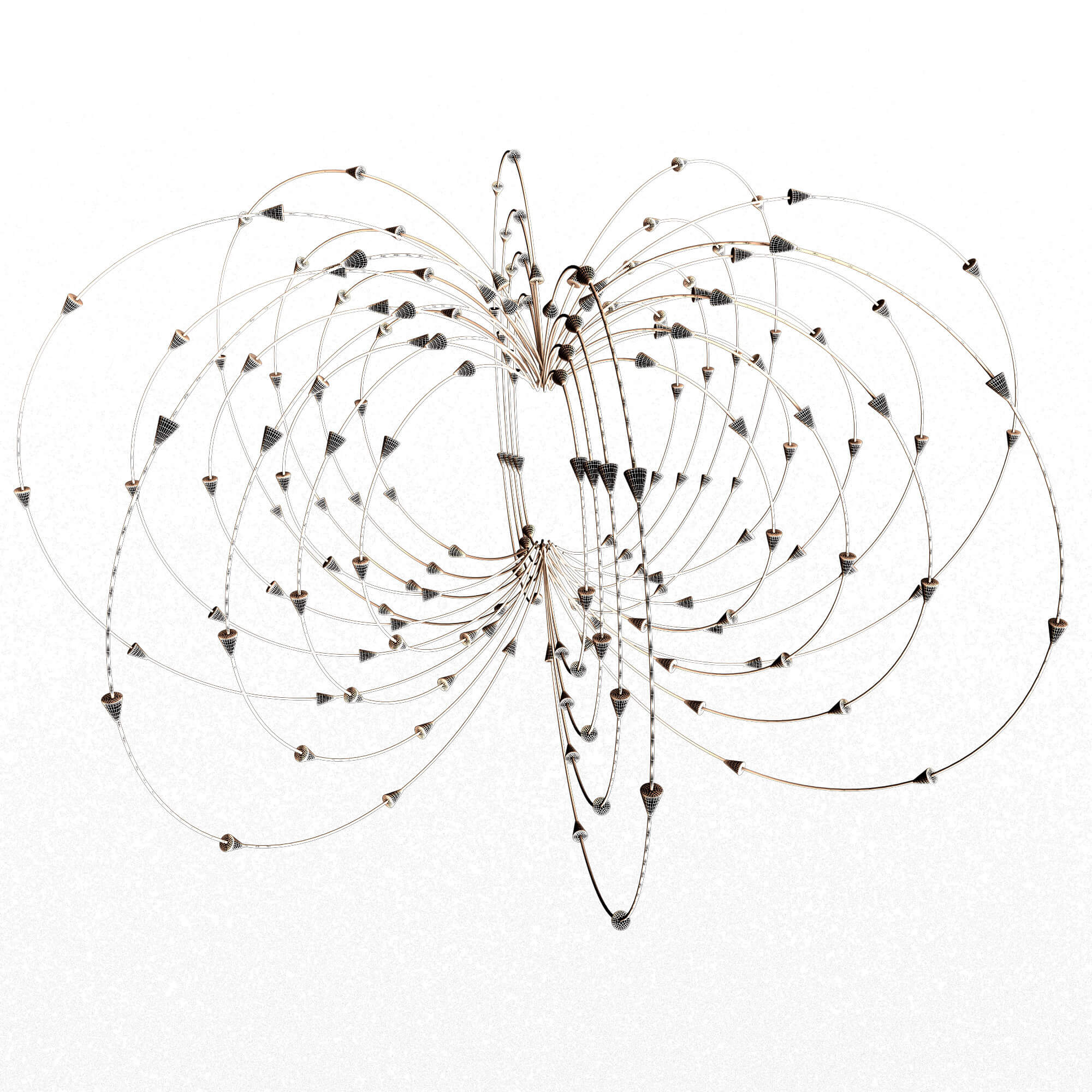 Magnetic Field - 3D Model by KhaganFX