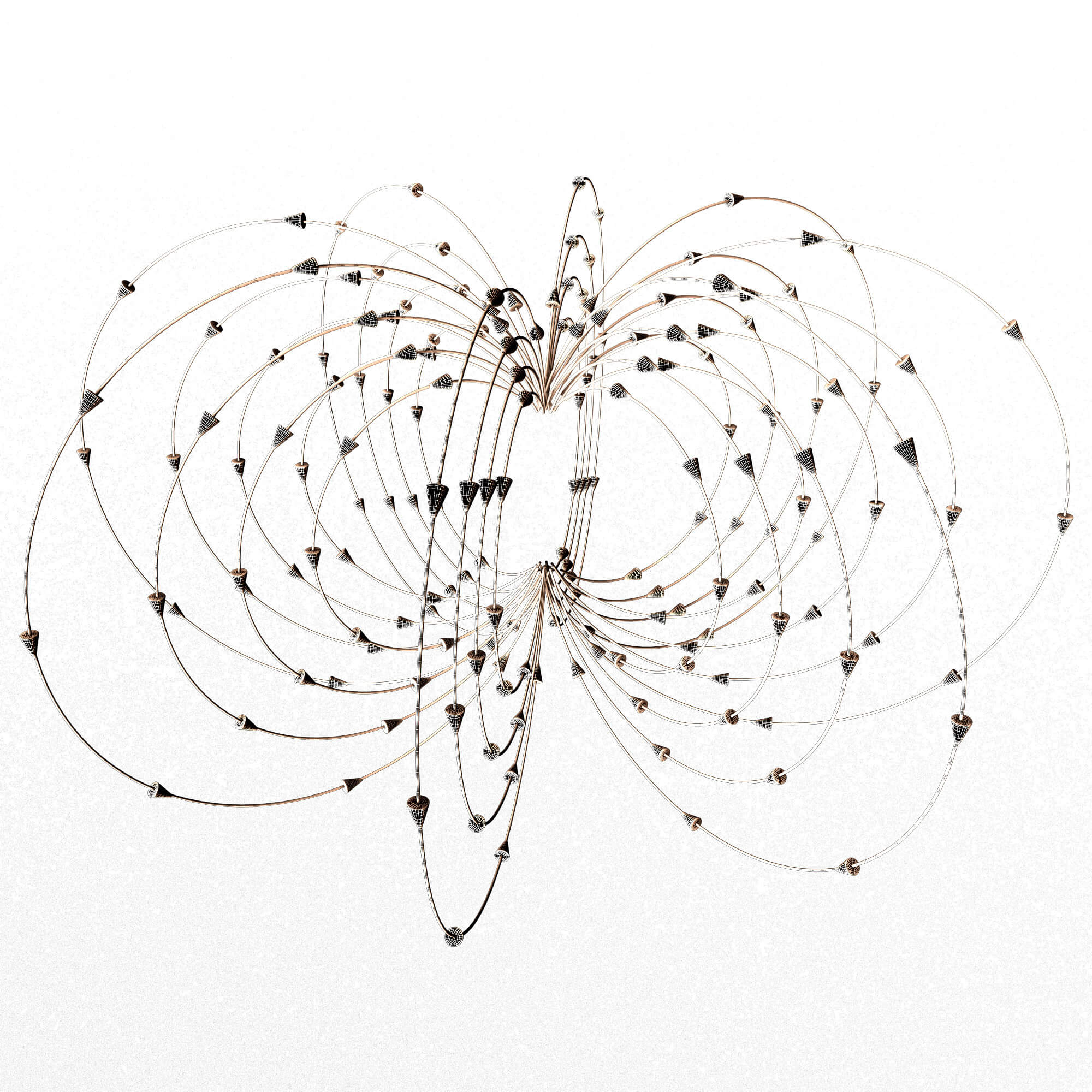 Magnetic Field - 3D Model by KhaganFX