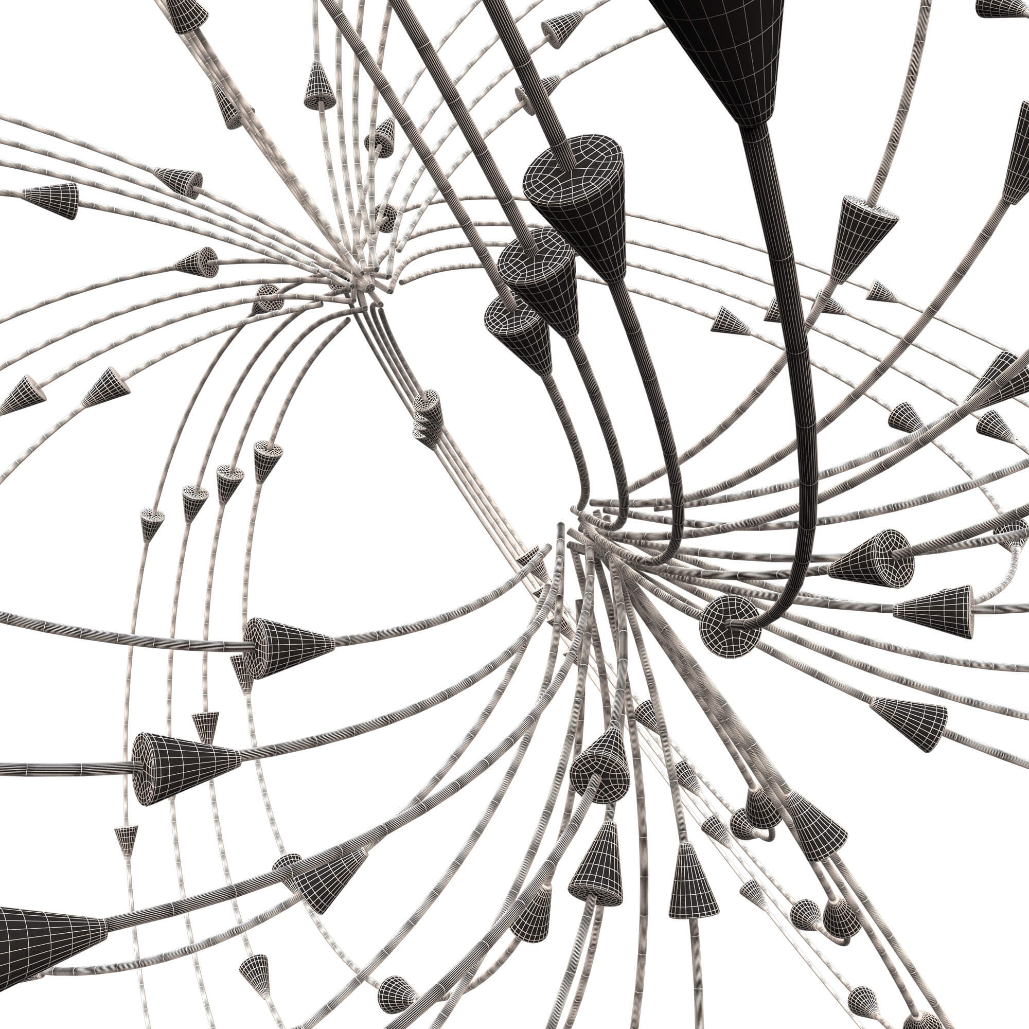 Magnetic Field - 3D Model by KhaganFX