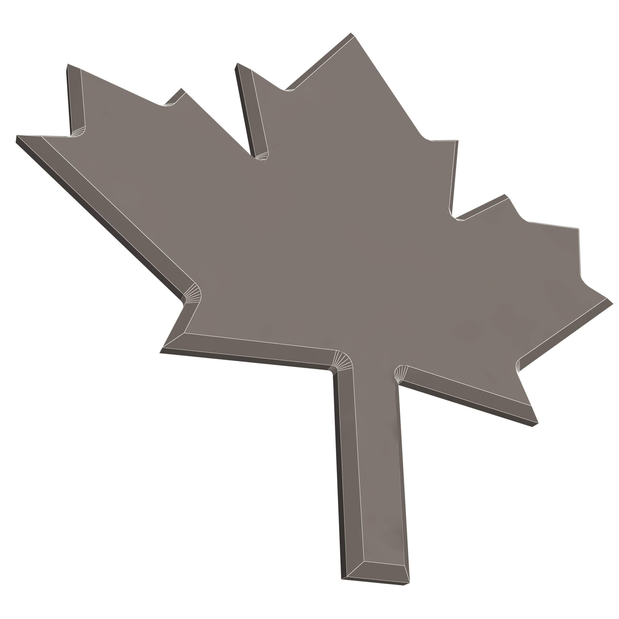 Maple Leaf - 3D Model by KhaganFX