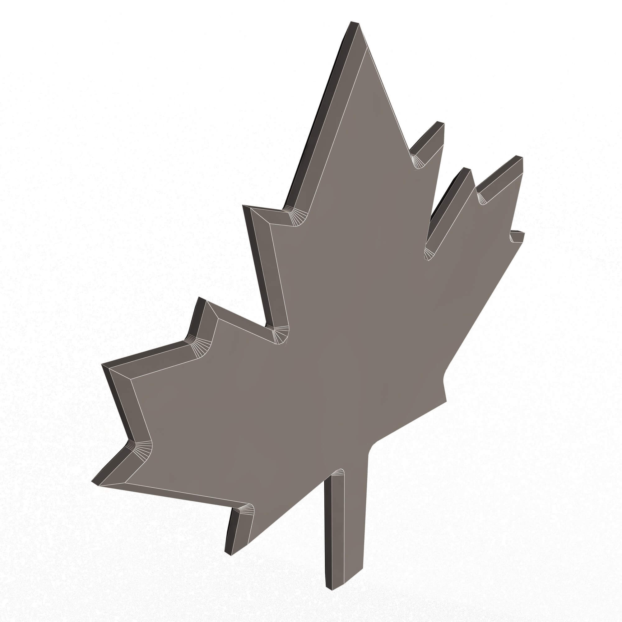 Maple Leaf - 3D Model by KhaganFX