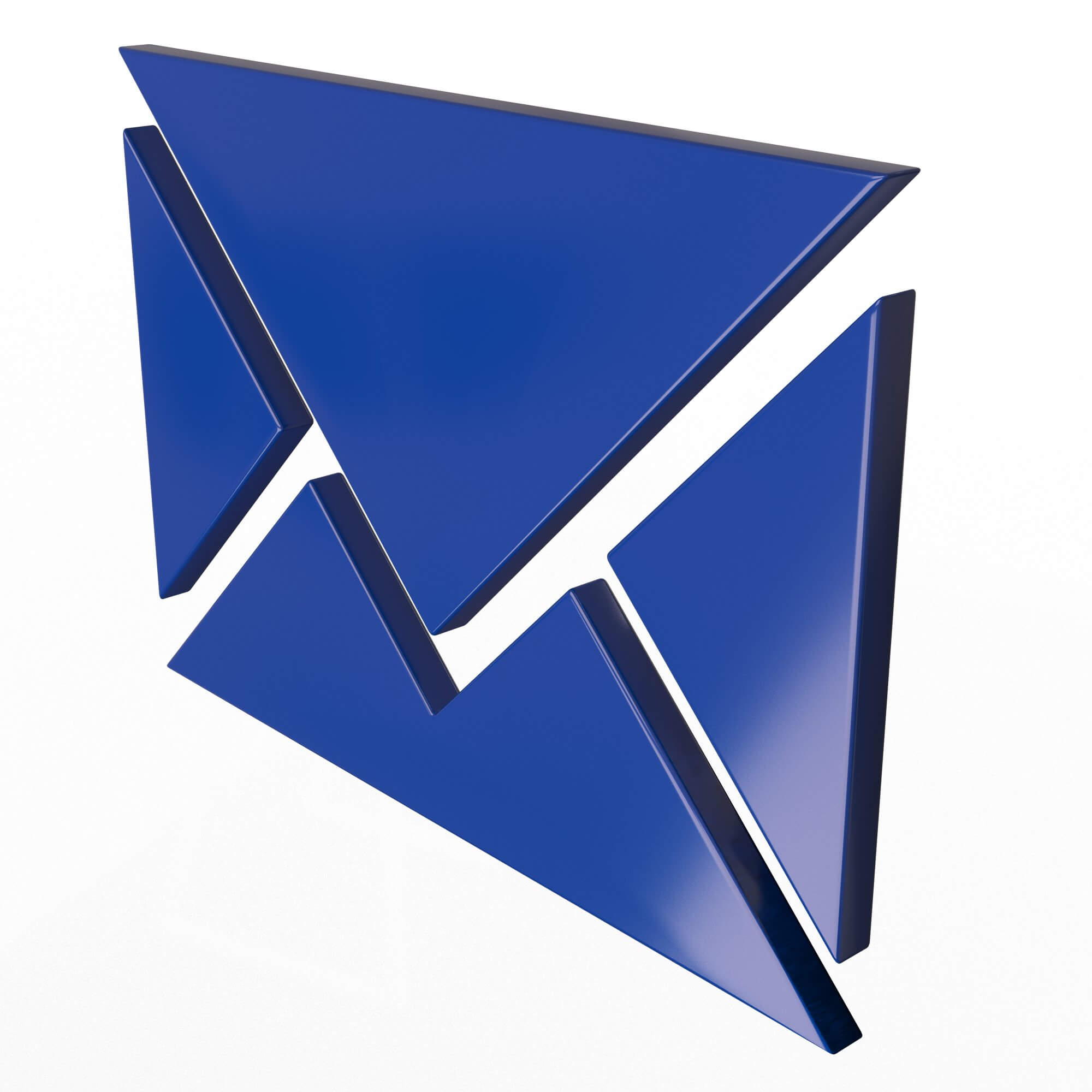 Message Letter Symbol - 3D Model by KhaganFX