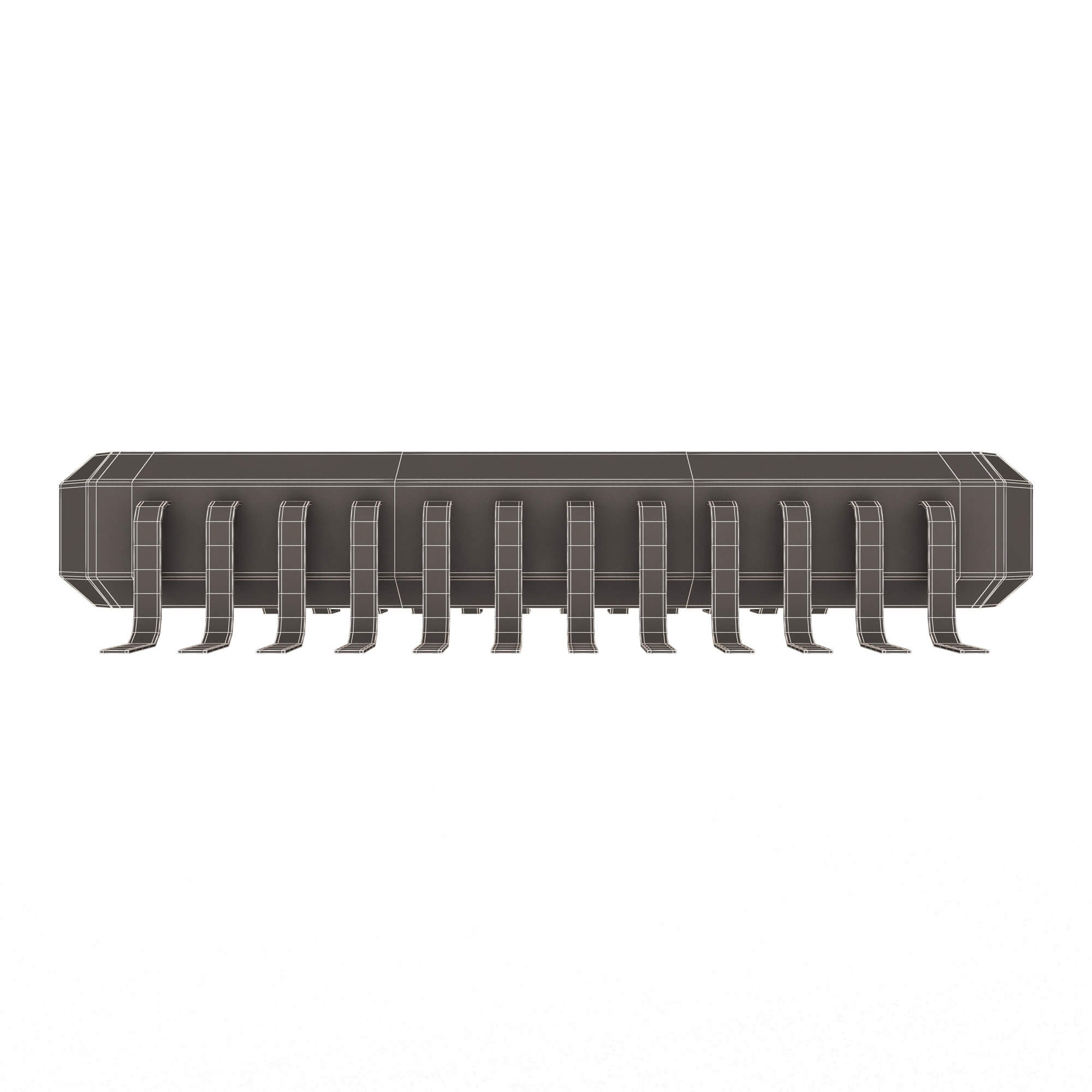 Microchip - 3D Model by KhaganFX