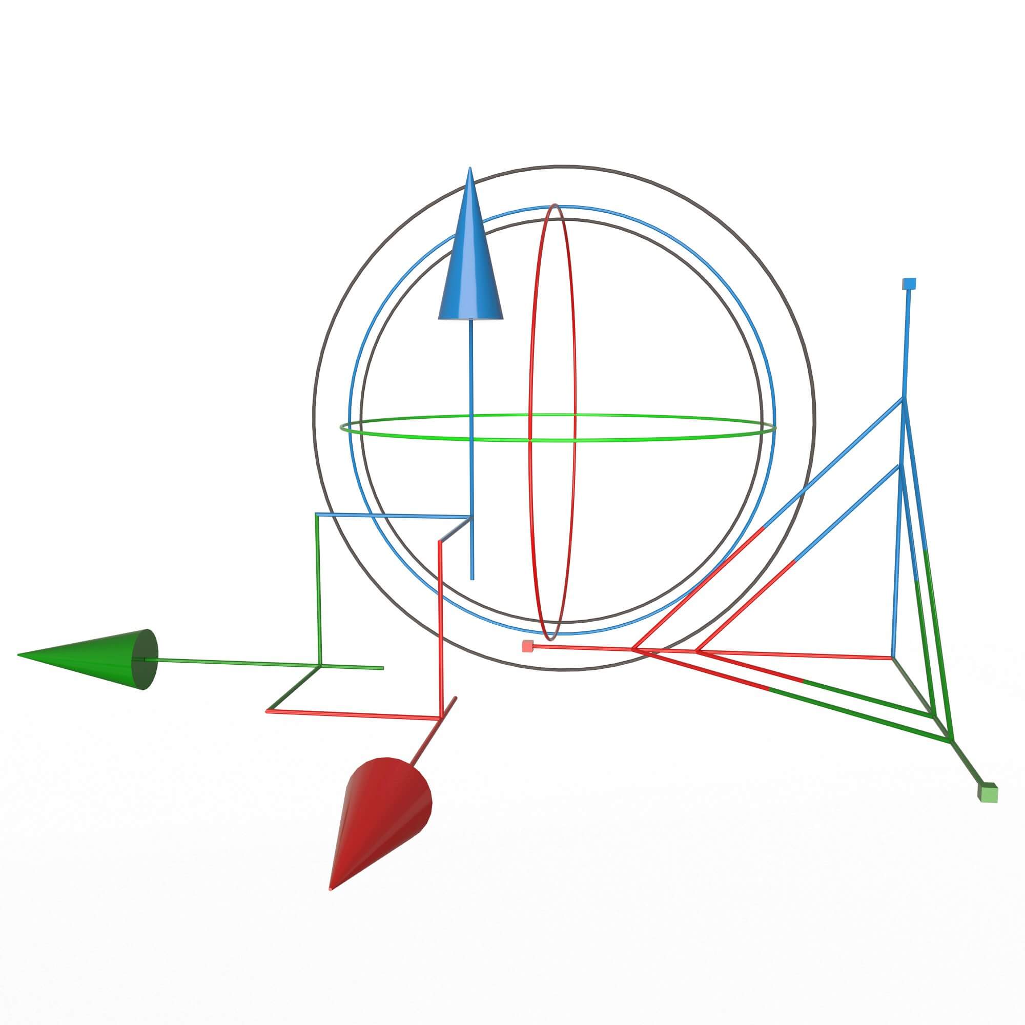 Move Rotate and Scale Tools 3dsMax 2018-2021 3D Model by KhaganFX