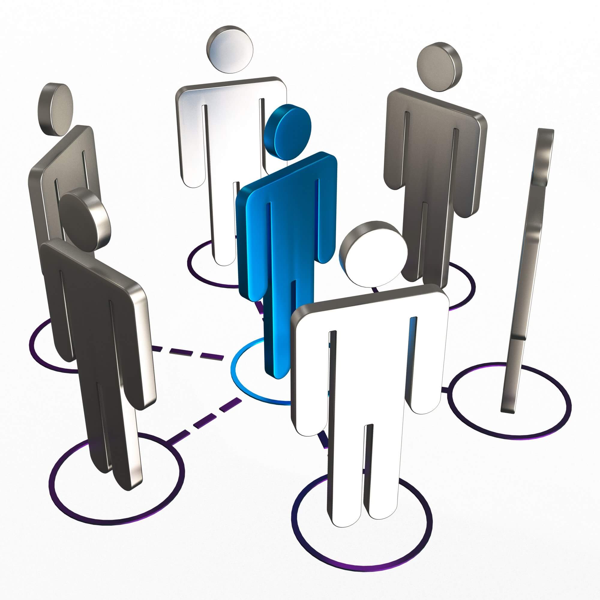 Network Connection Symbol 3d Model By Khaganfx