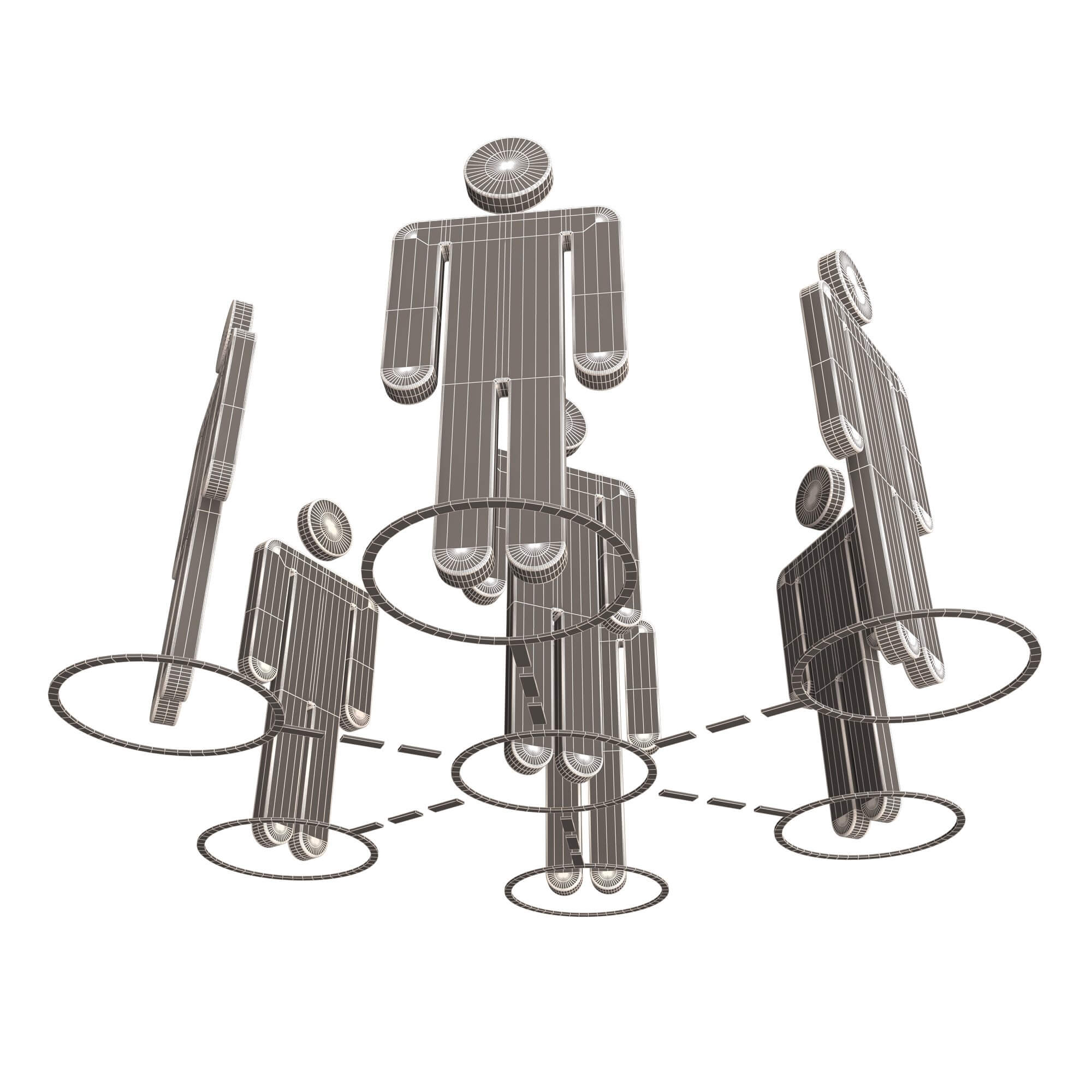 Network Connection Symbol - 3D Model by KhaganFX