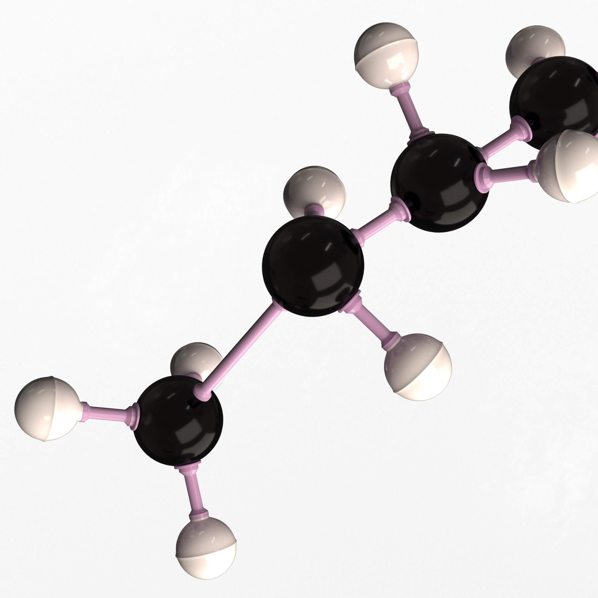 Octane Molecule - 3D Model by KhaganFX