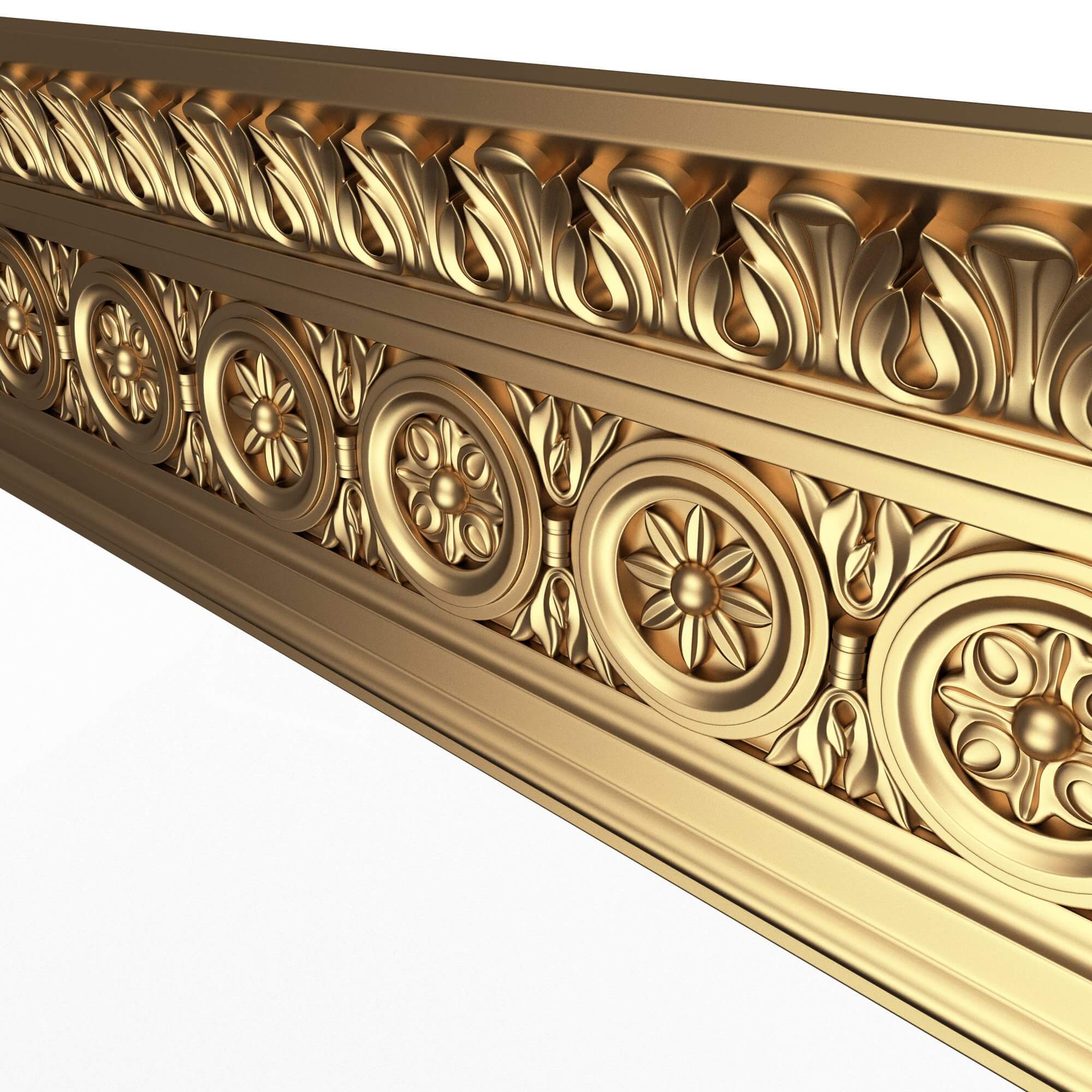 Ornament Element Molding 011 - 3D Model by KhaganFX