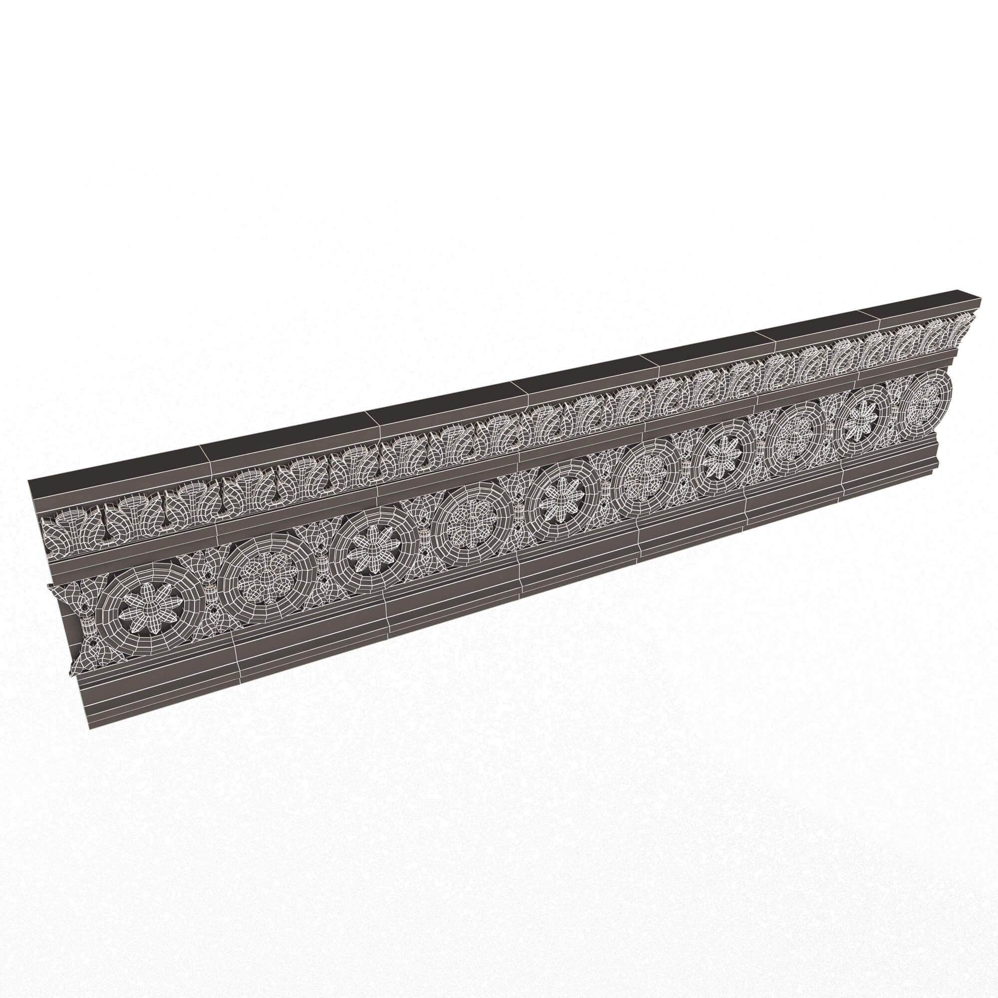 Ornament Element Molding 011 - 3D Model by KhaganFX