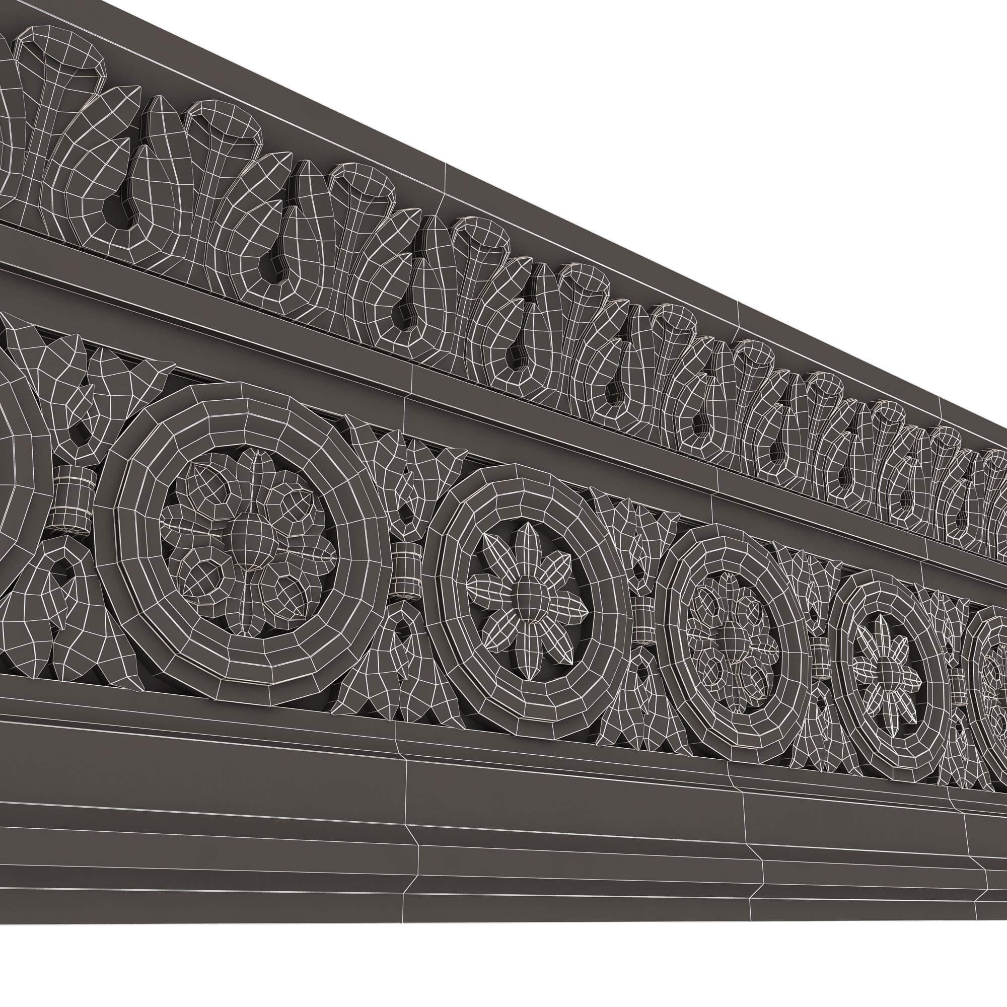 Ornament Element Molding 011 - 3D Model by KhaganFX