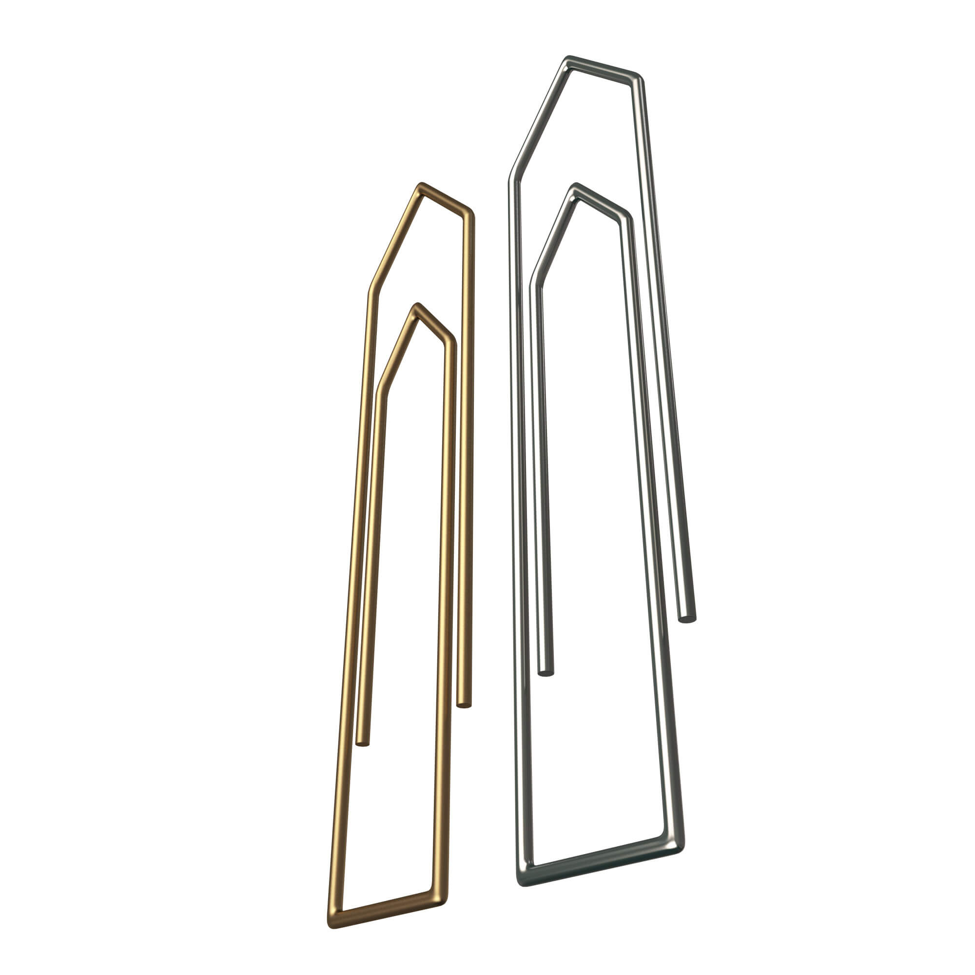 Boat Shape Paper Clip - 3D Model by KhaganFX