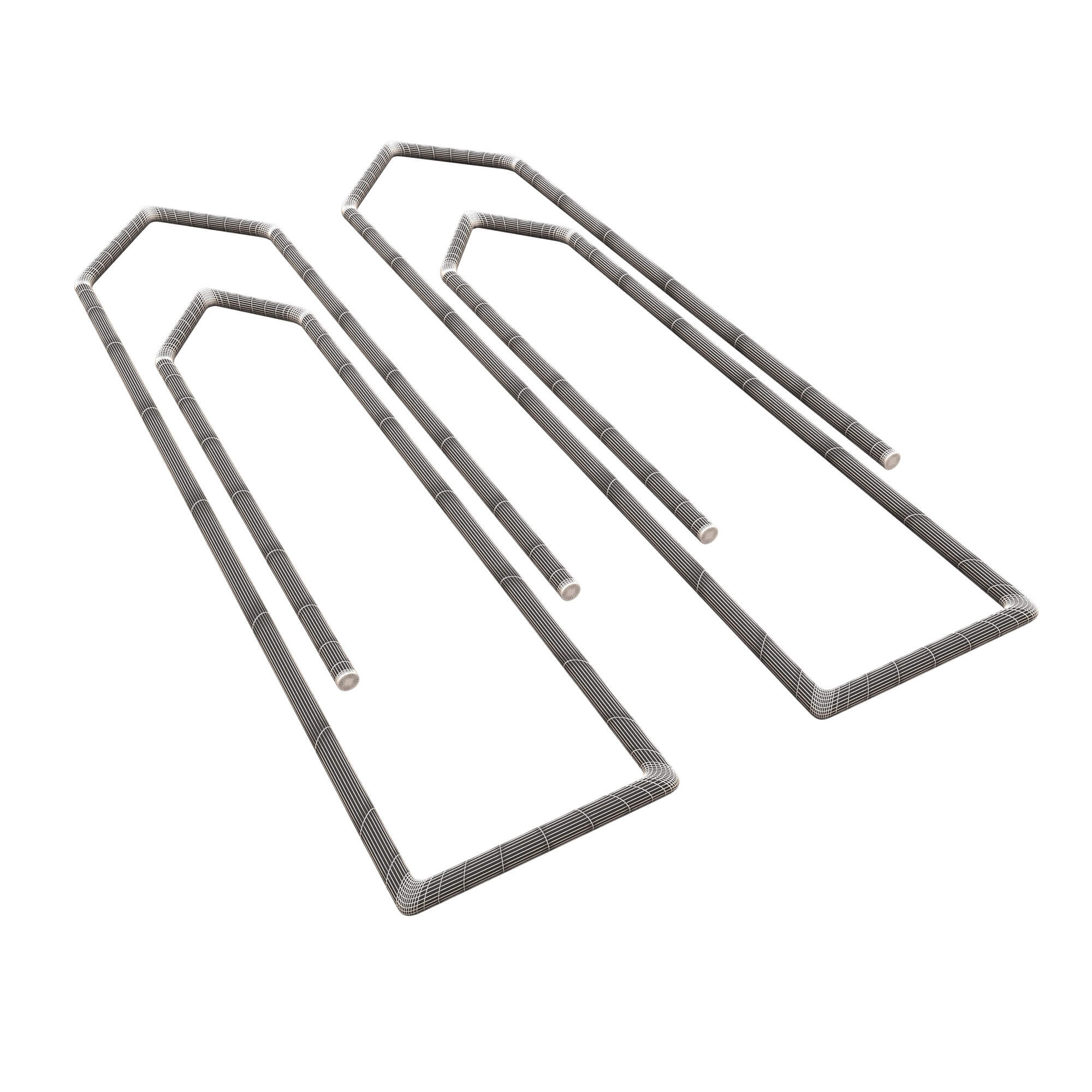 Boat Shape Paper Clip - 3D Model by KhaganFX