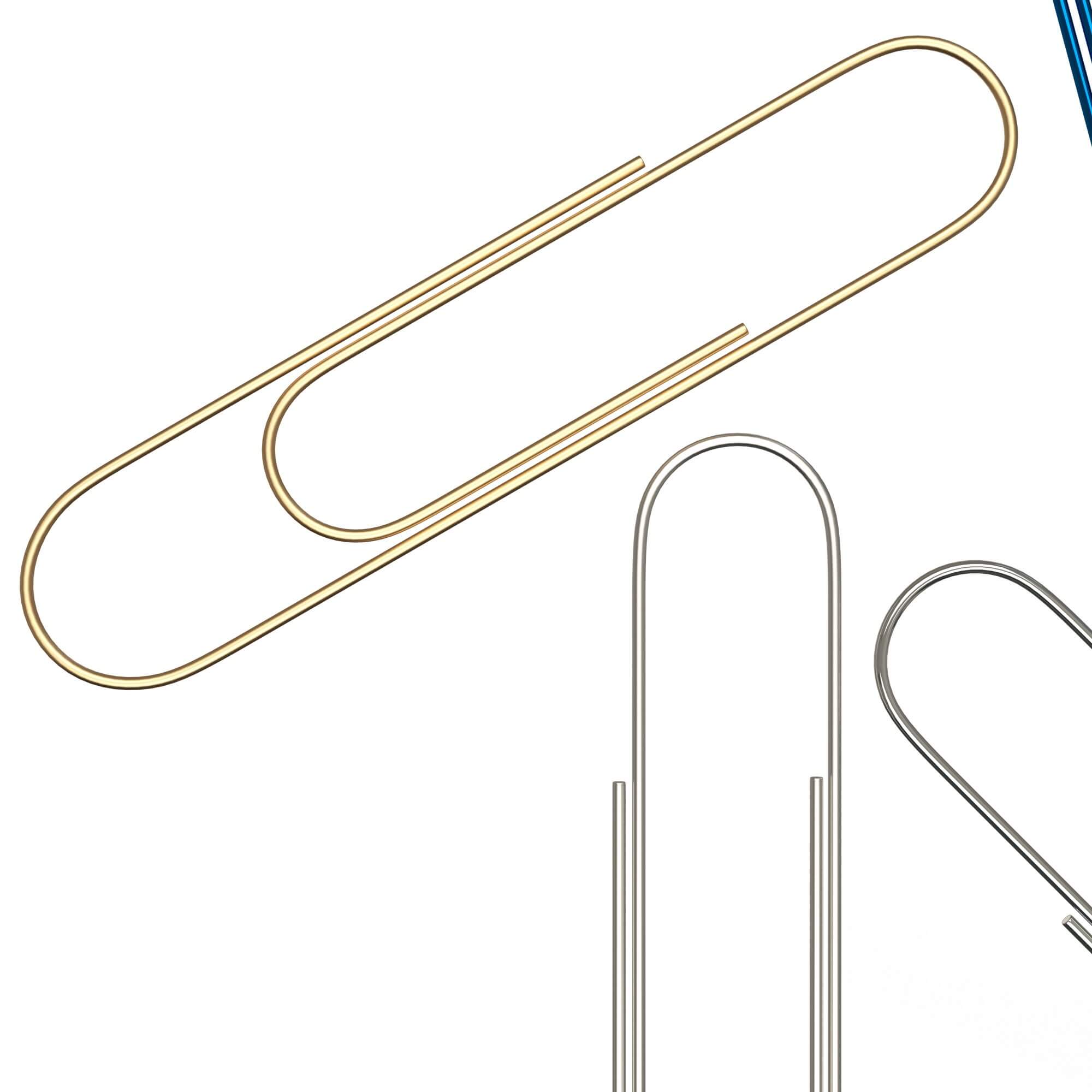 Paper Clips - 3D Model by KhaganFX