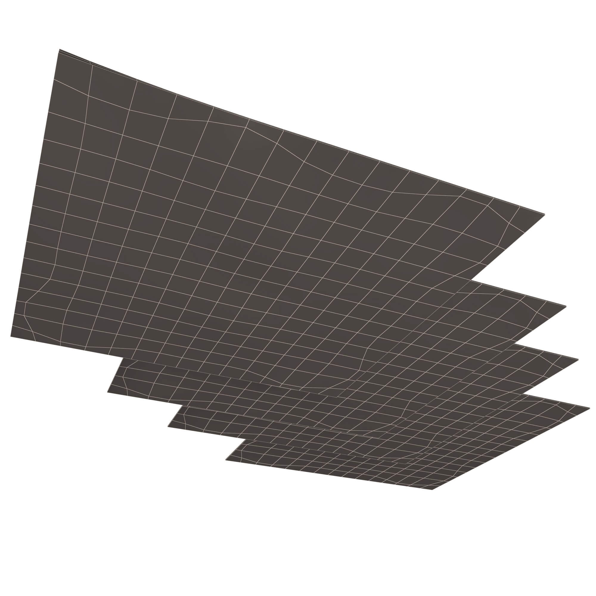 Paper Napkin - 3D Model by KhaganFX