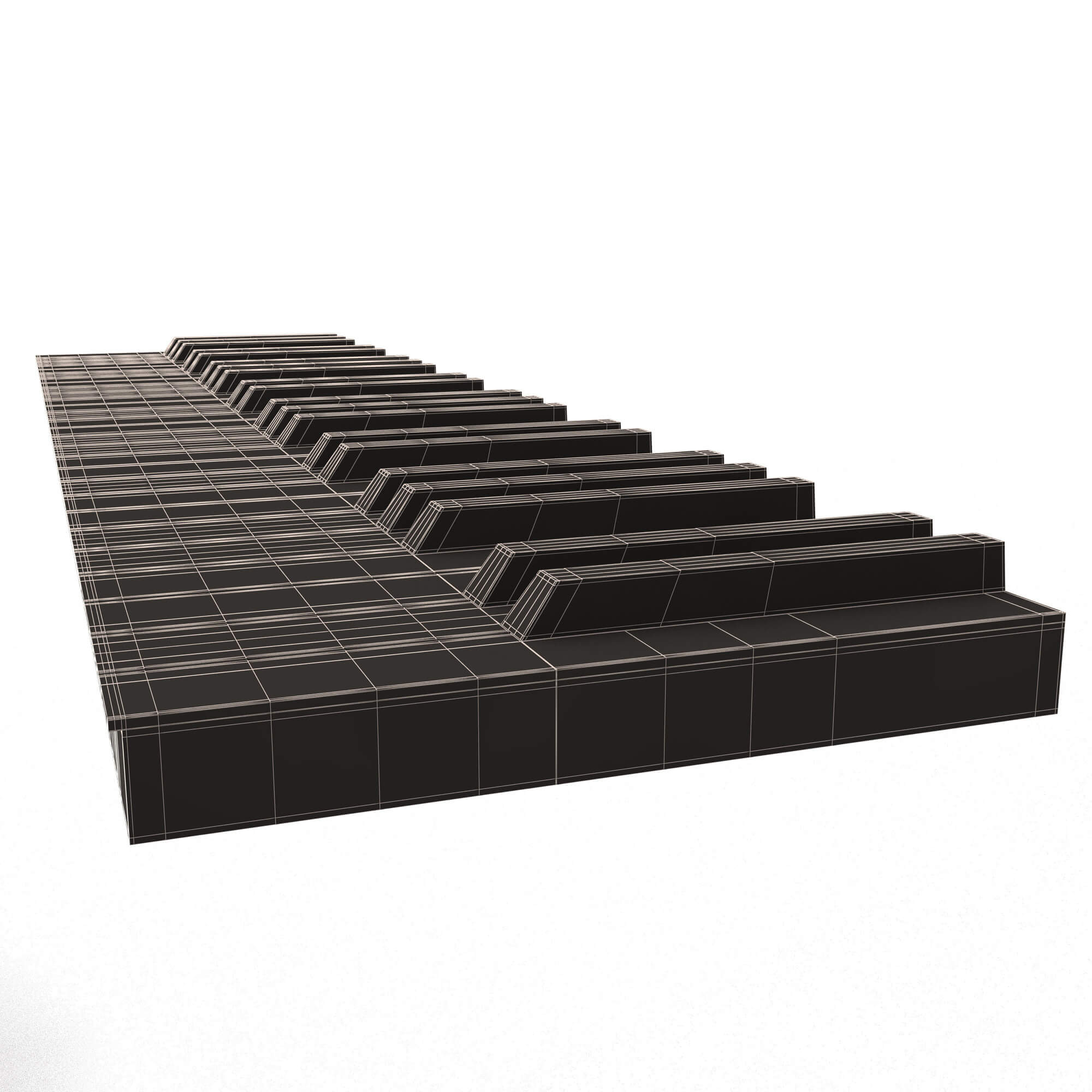 Piano Key - 3D Model by KhaganFX