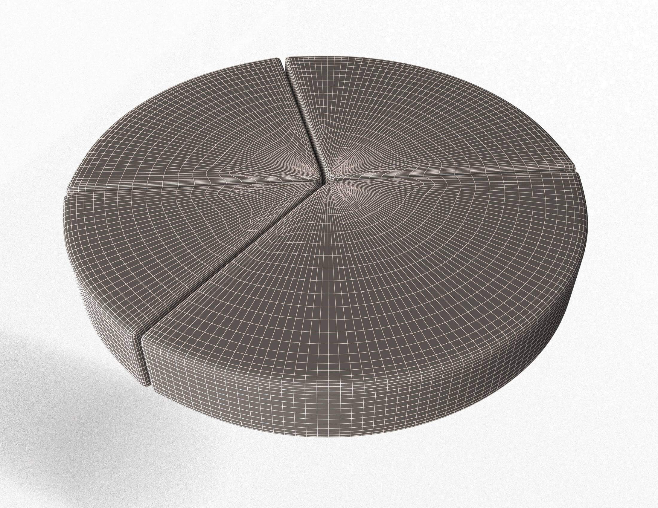 Pie Graph - 3D Model by KhaganFX