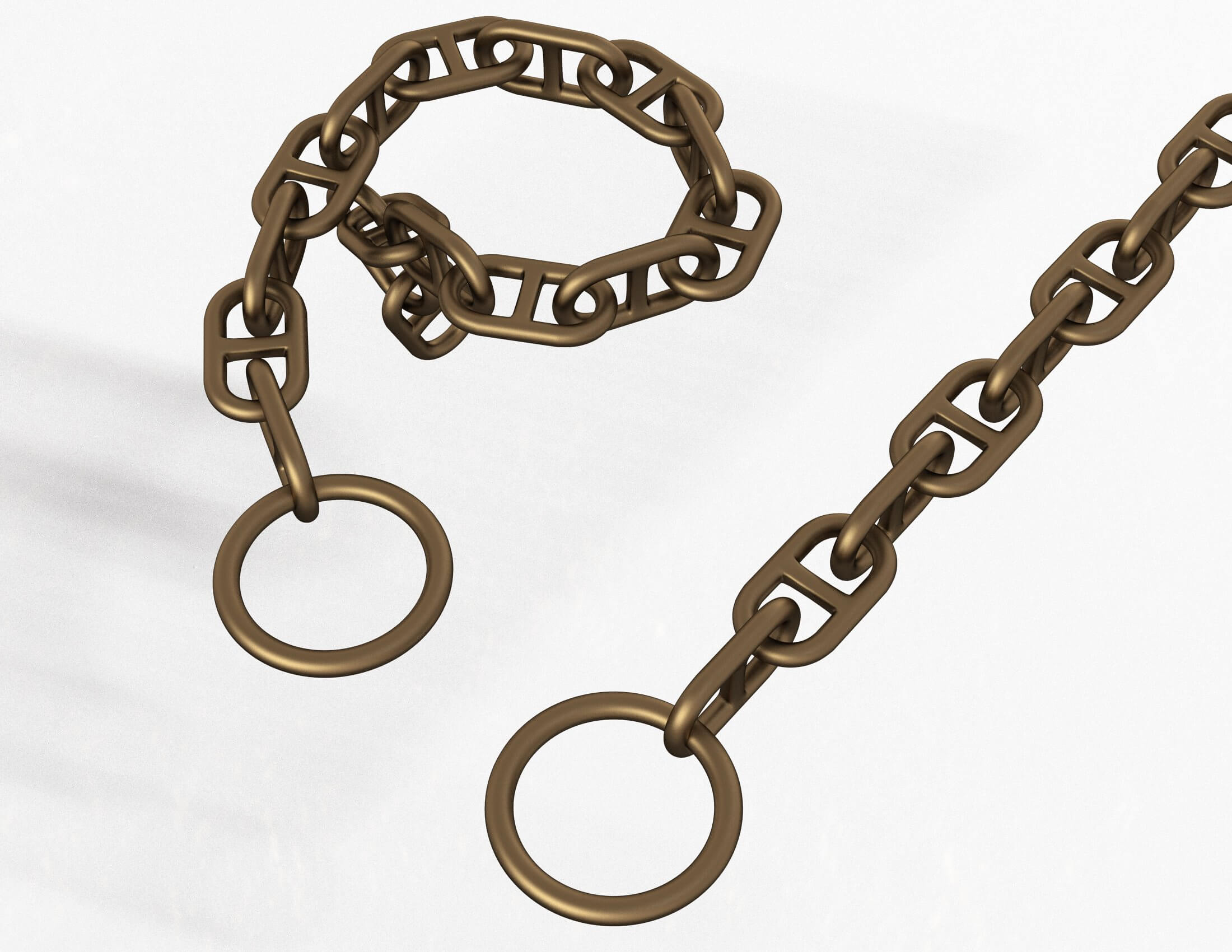 Ship Anchor Chain - 3D Model by KhaganFX