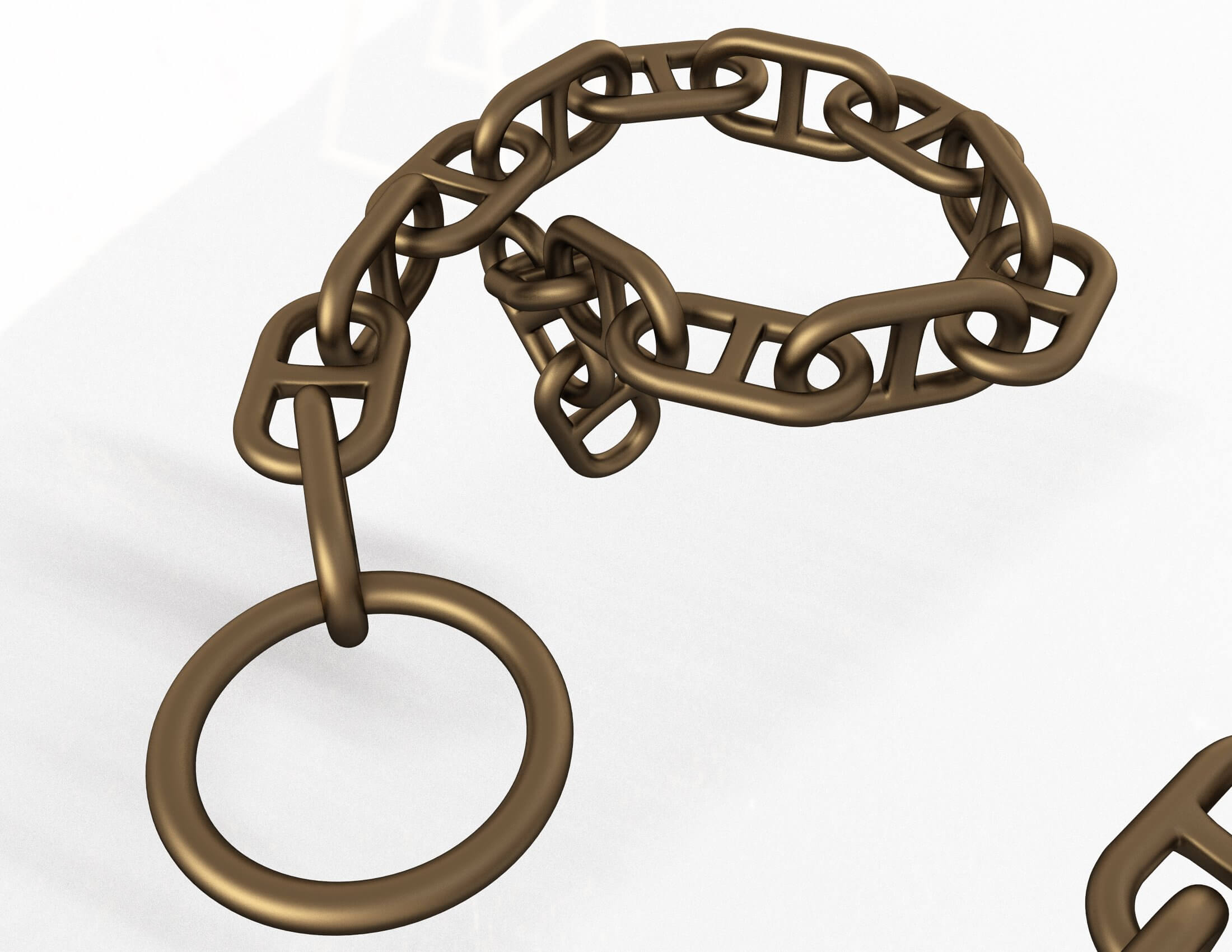 Ship Anchor Chain - 3D Model by KhaganFX