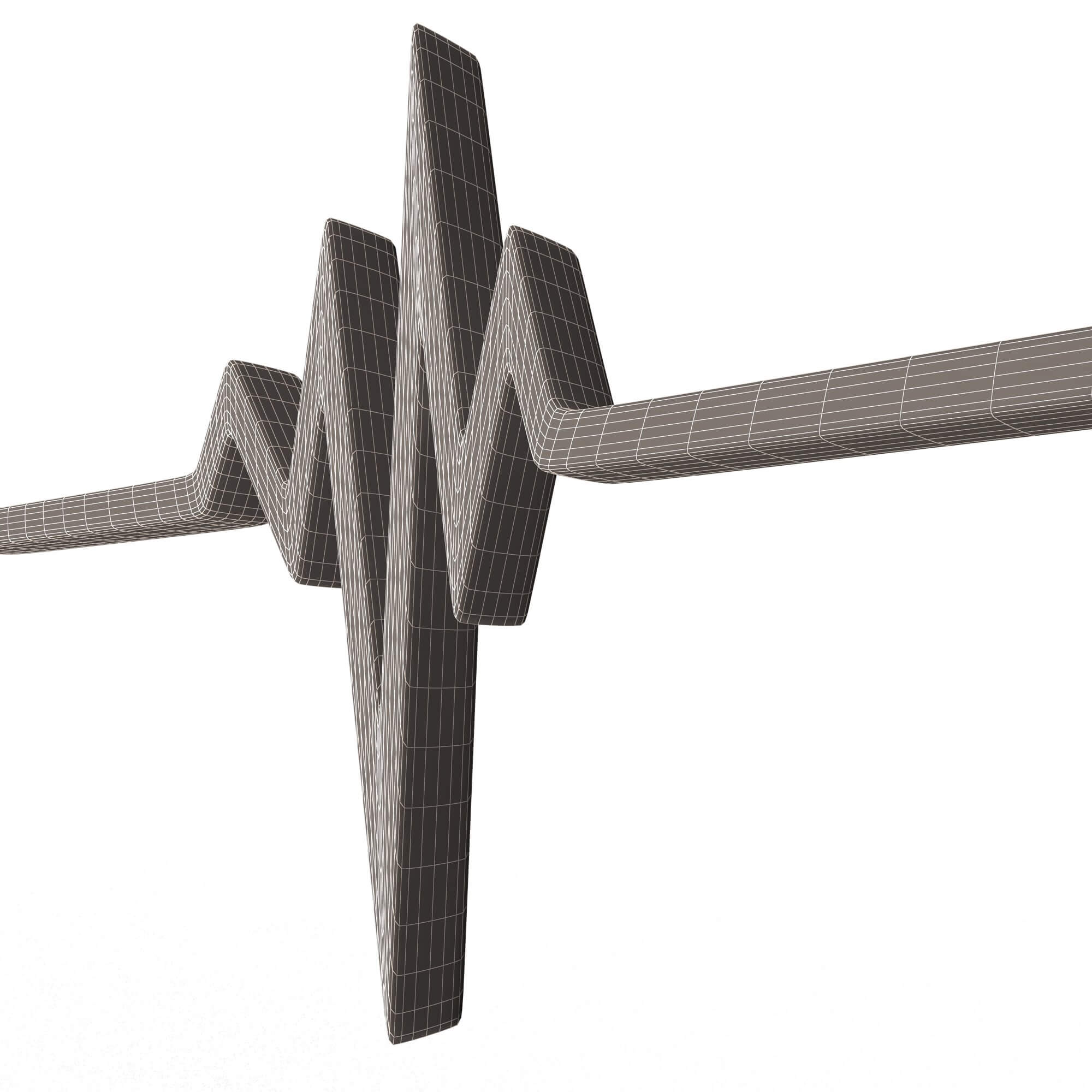 Pulse Symbol - 3D Model by KhaganFX