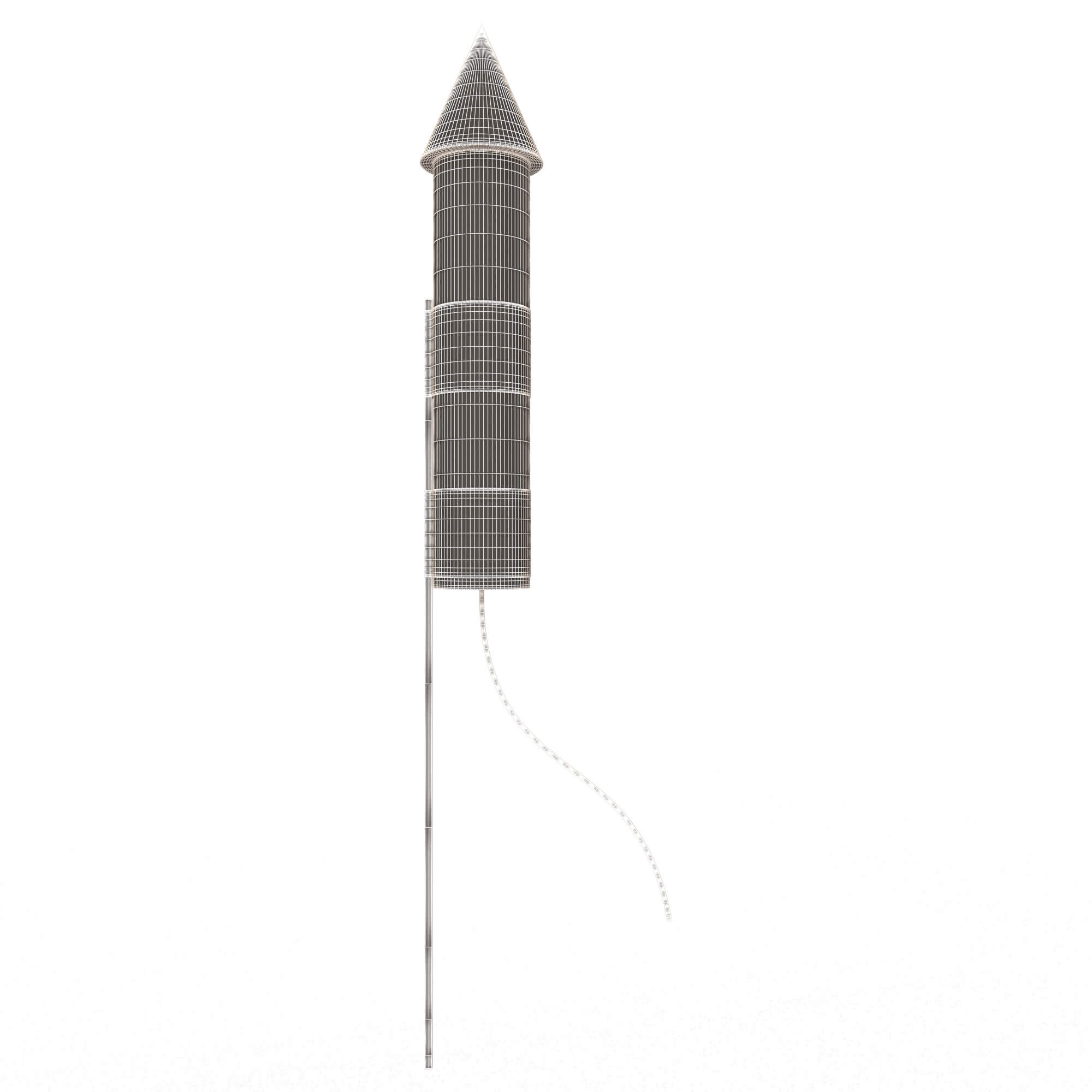 Rocket Firework - 3D Model by KhaganFX
