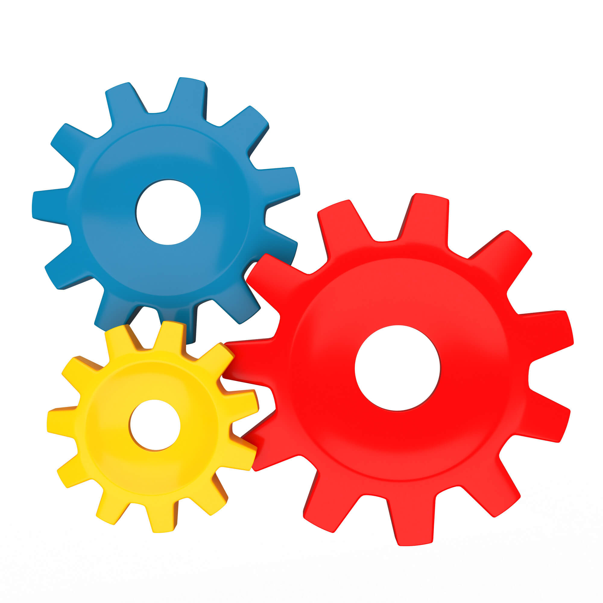 Setting Icon Cartoon - 3D Model by KhaganFX